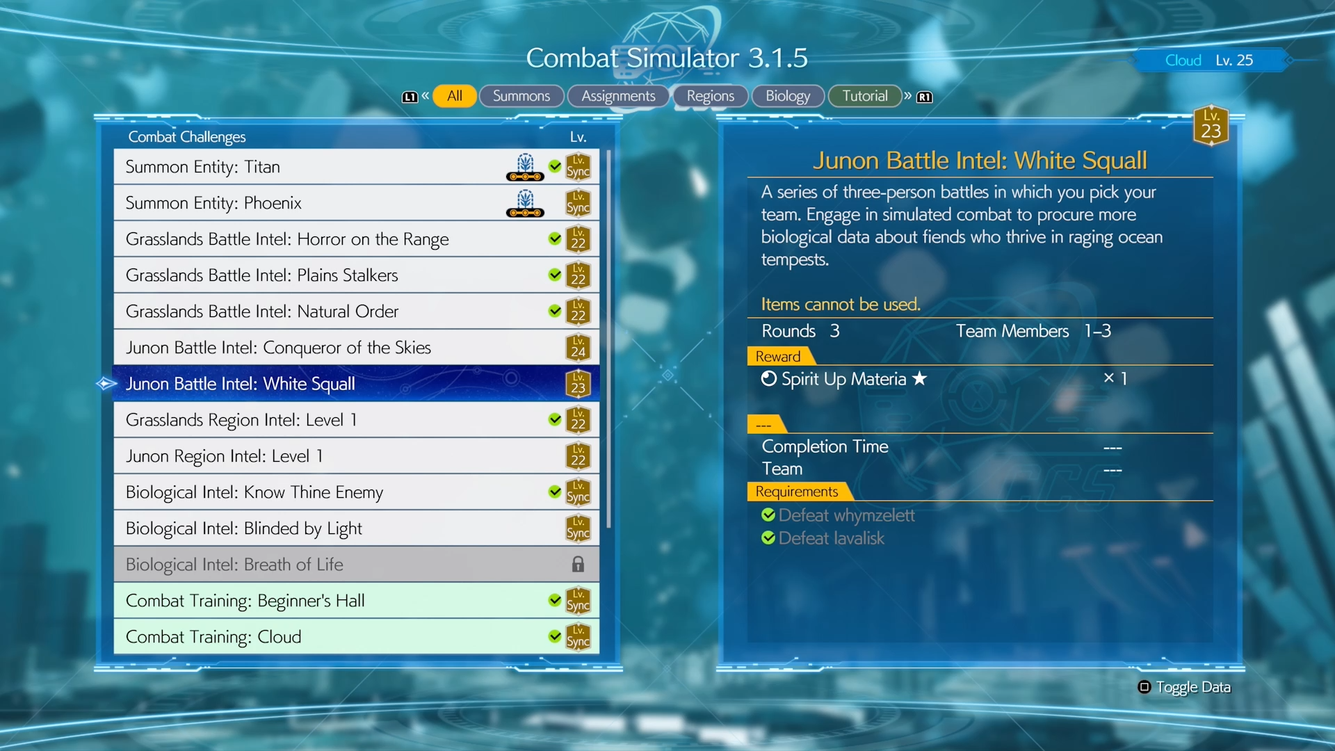 Final Fantasy VII Rebirth: Chadley’s Intel