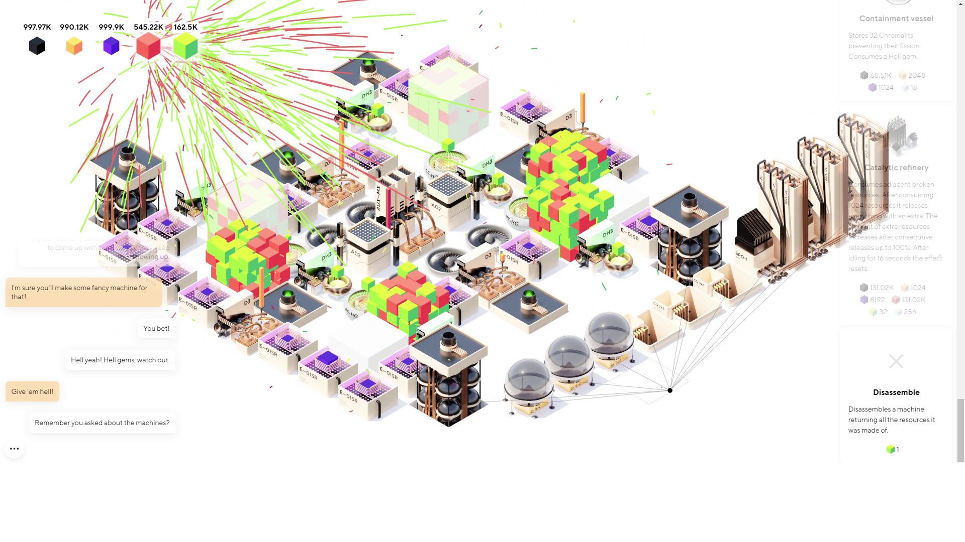 Semi-Idle Incremental Factory Game Sixty Four Clicks Into Release