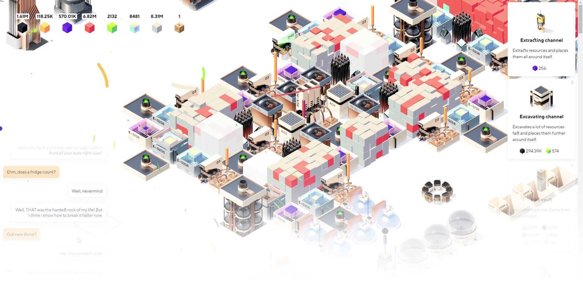 Semi-Idle Incremental Factory Game Sixty Four Clicks Into Release