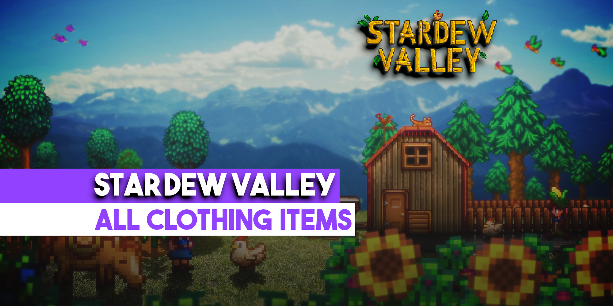 All Clothing Items | Stardew Valley