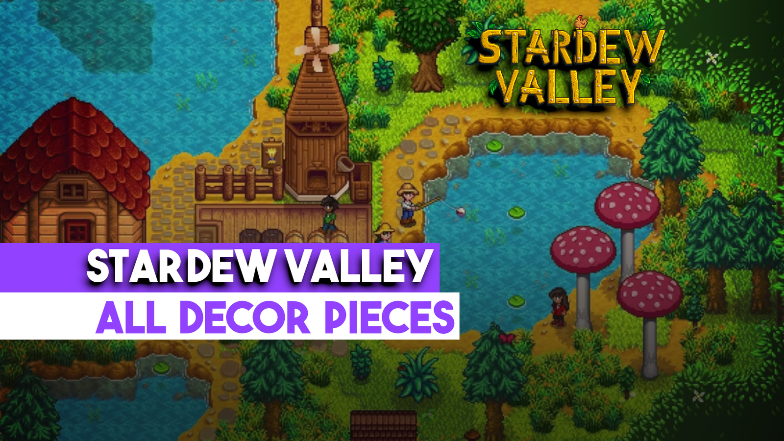 All Decor Pieces | Stardew Valley