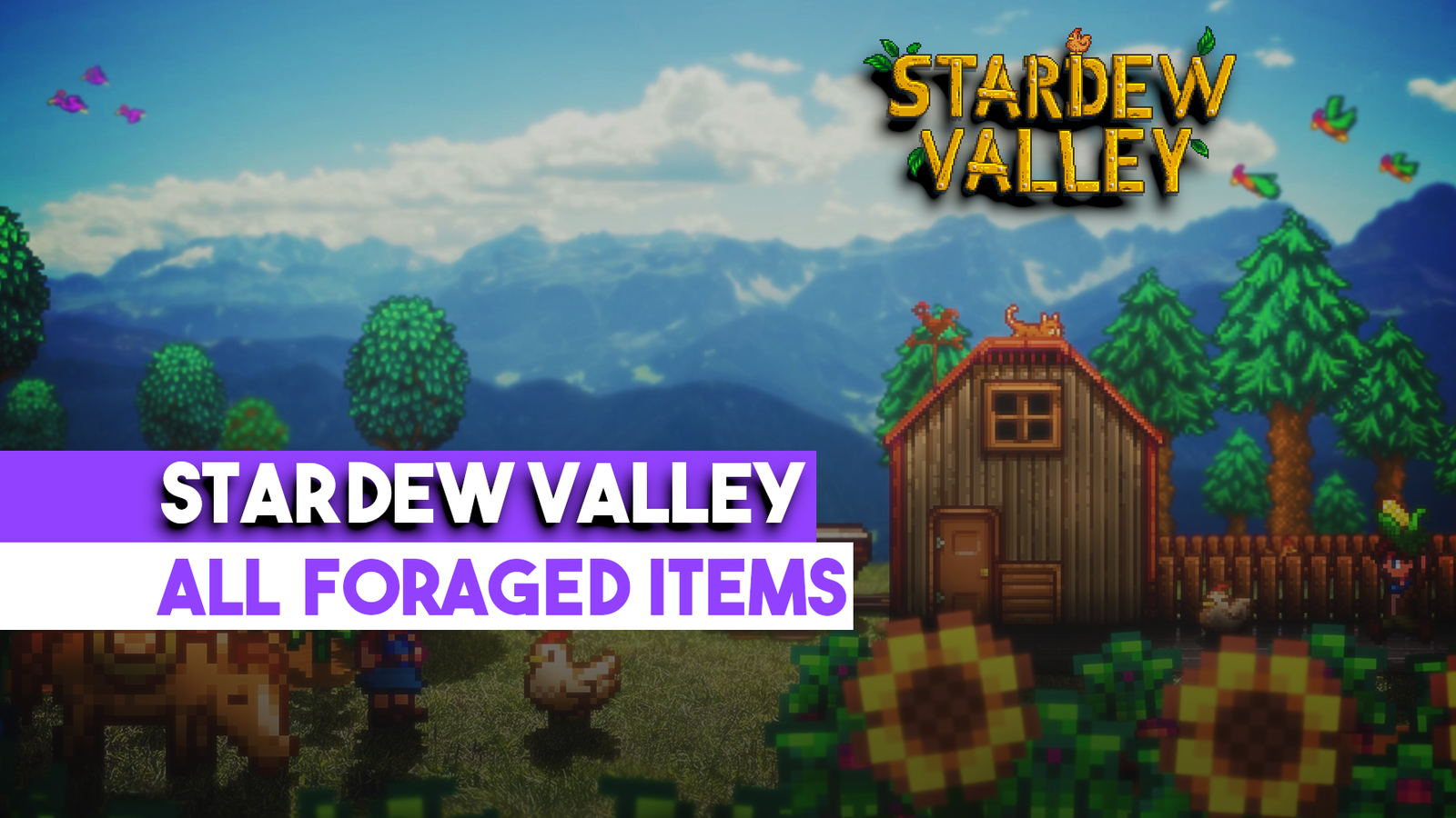 All Foraged Items | Stardew Valley