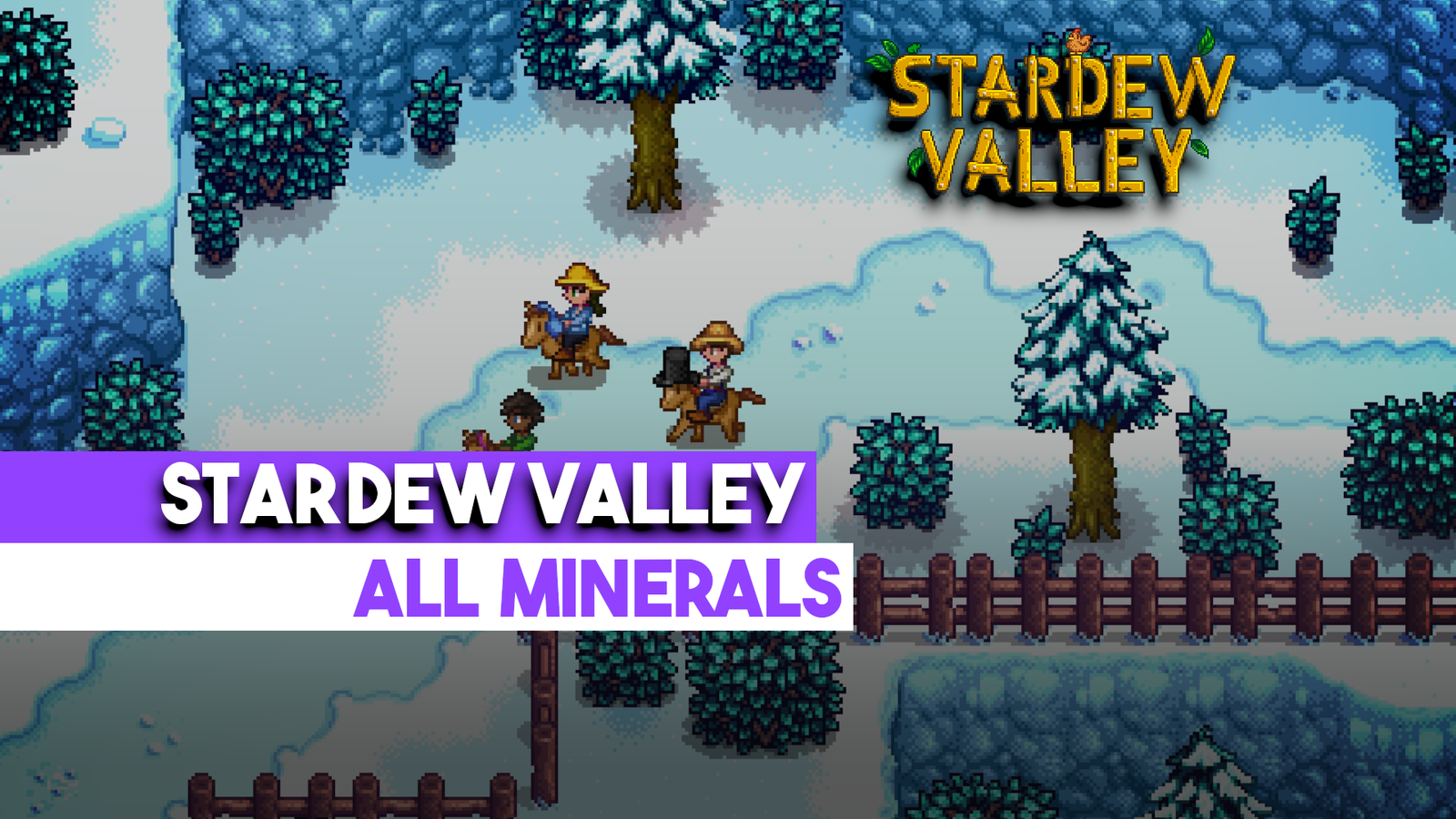All Minerals | Stardew Valley