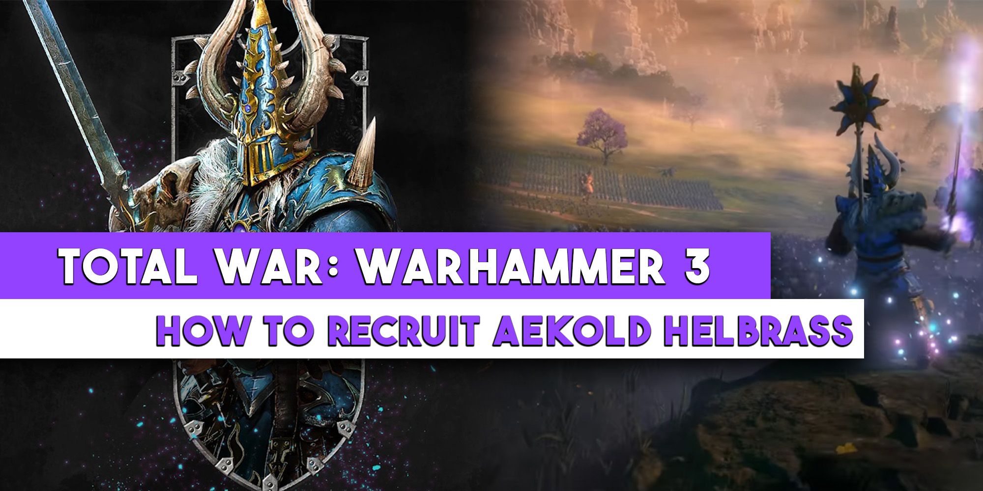 Total War: Warhammer 3 – How To Recruit The Golden Knight Naryska Leysa