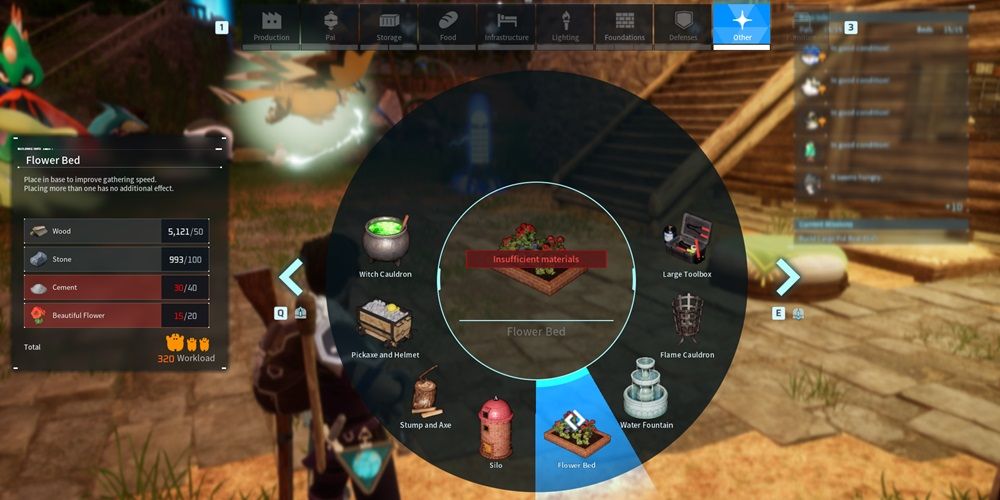 Palworld: How To Get Cement And What To Do With It