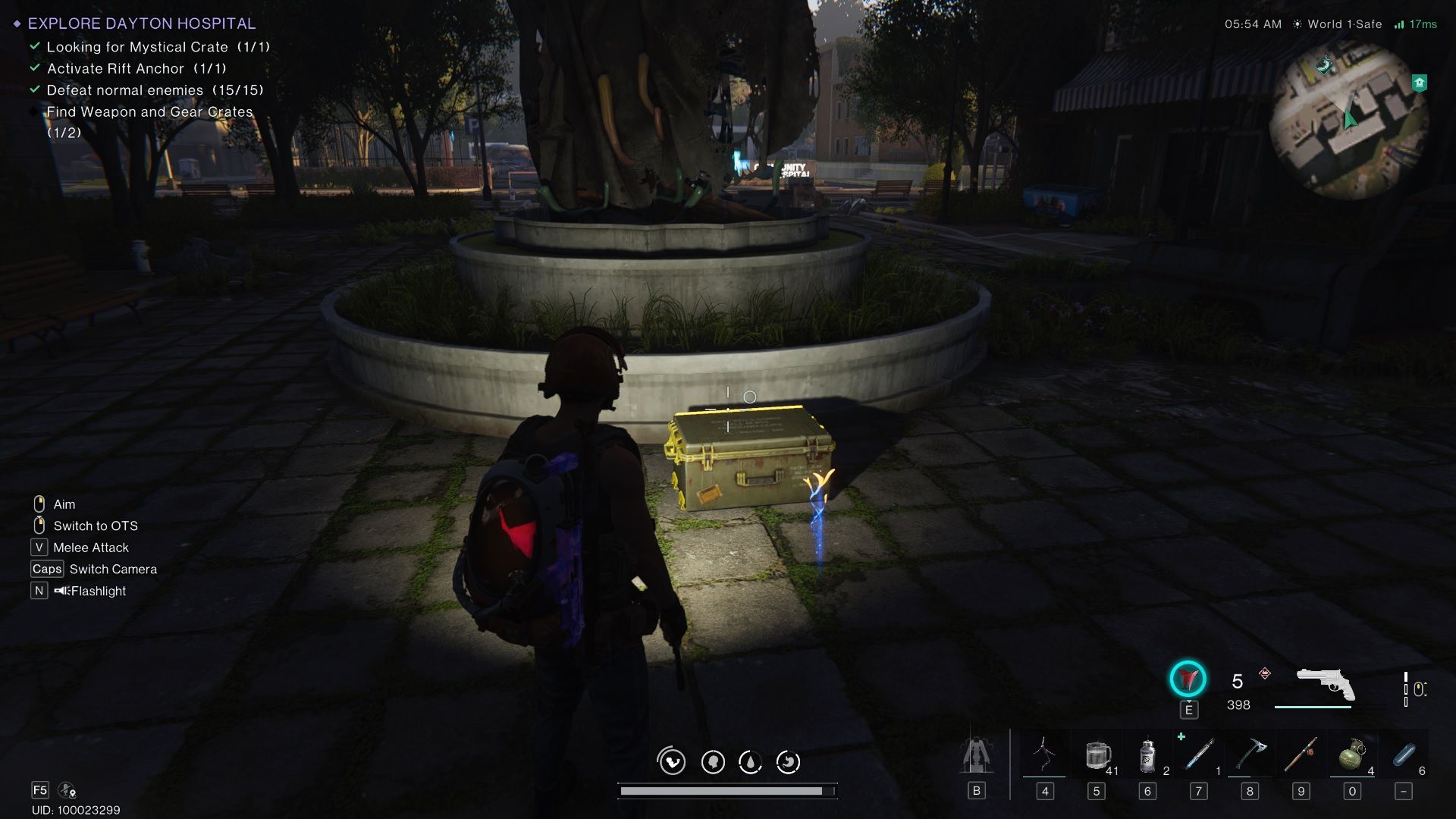 Once Human: Dayton Hospital Crates And Objectives