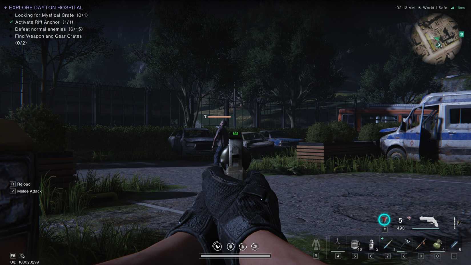 Once Human: Dayton Hospital Crates And Objectives