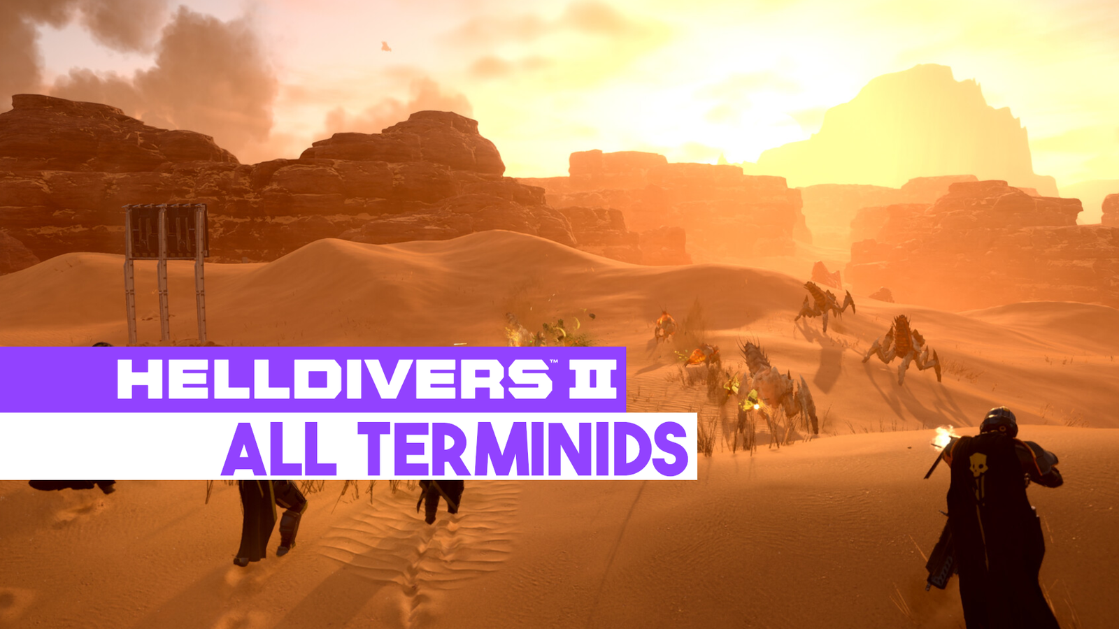 All Terminids | Helldivers 2