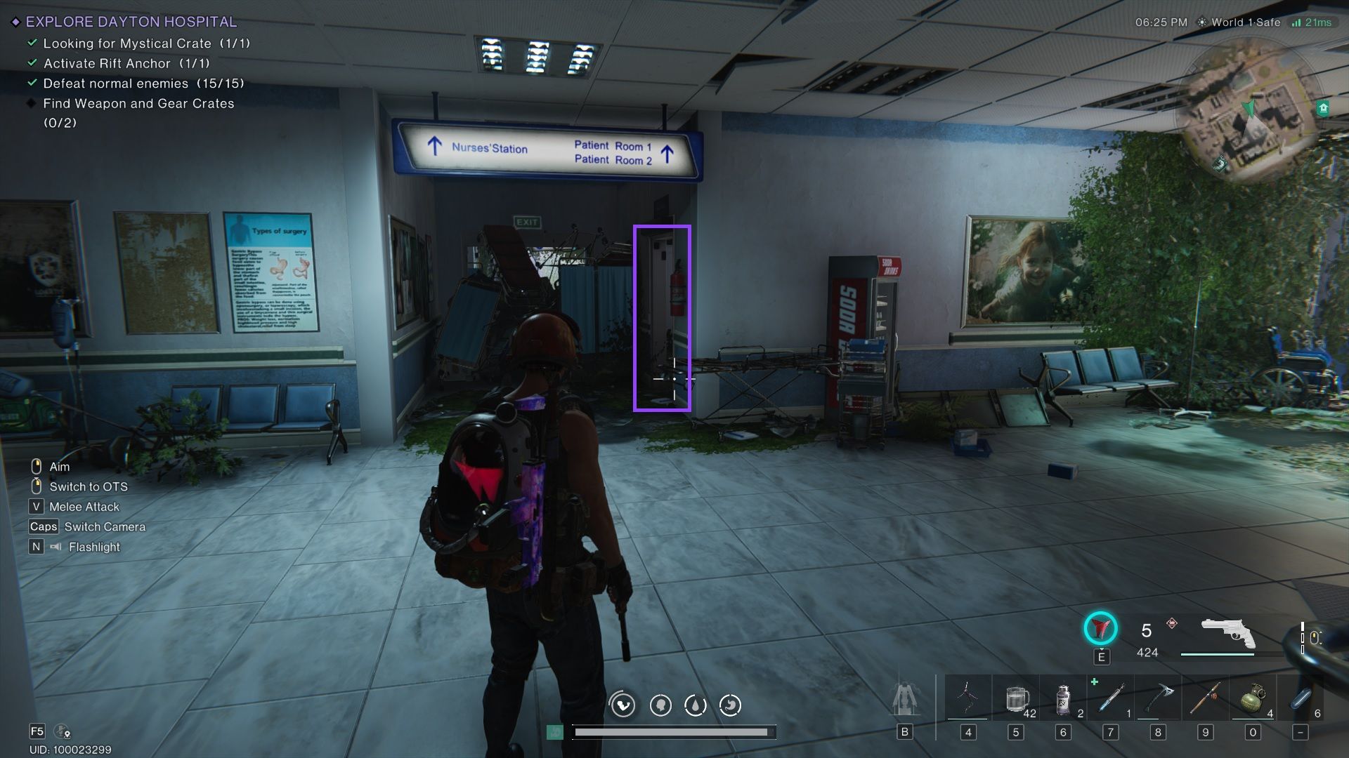 Once Human: Dayton Hospital Crates And Objectives