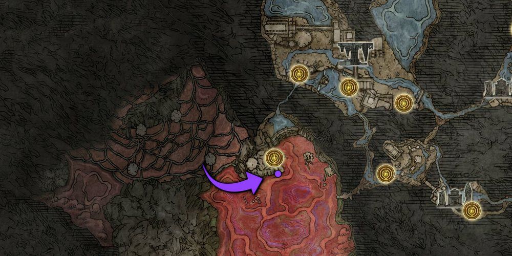 Map: Lake of Rot | Elden Ring | Hardcore Gamer