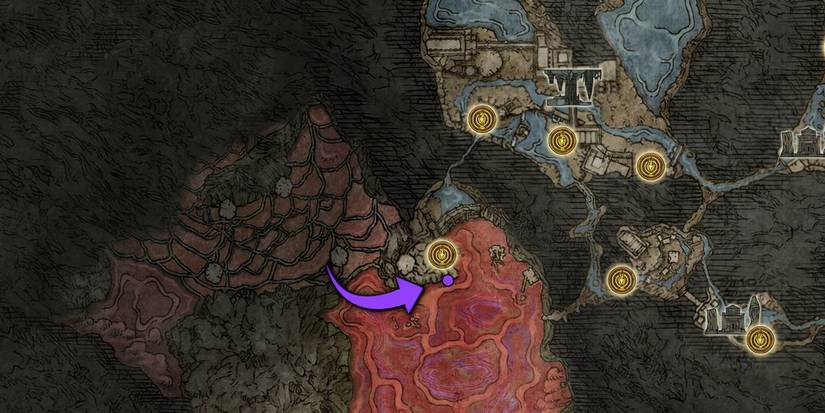 Map: Lake of Rot | Elden Ring | Hardcore Gamer