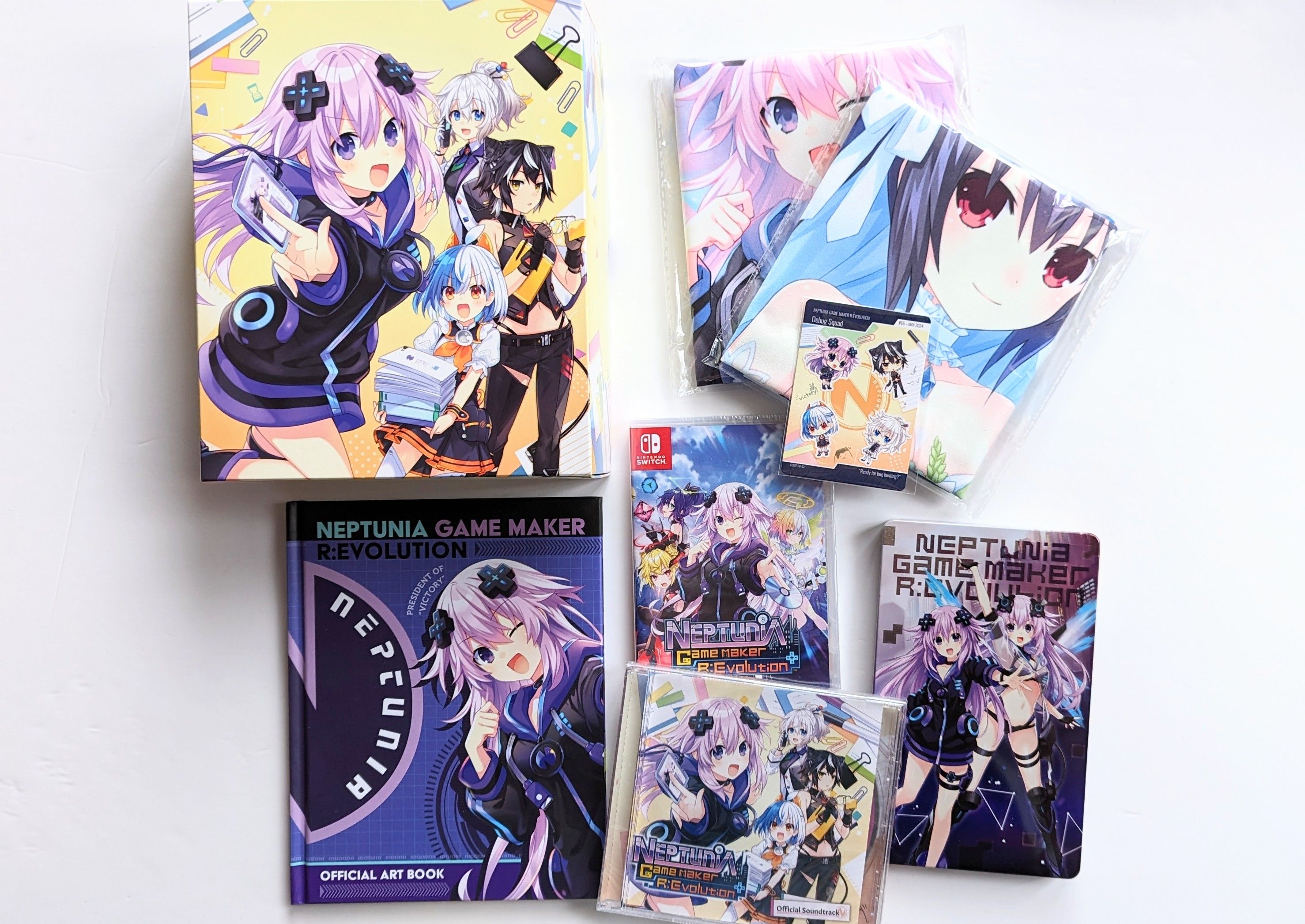 Collector's Cabinet: Neptunia Game Maker R:Evolution Limited Edition
