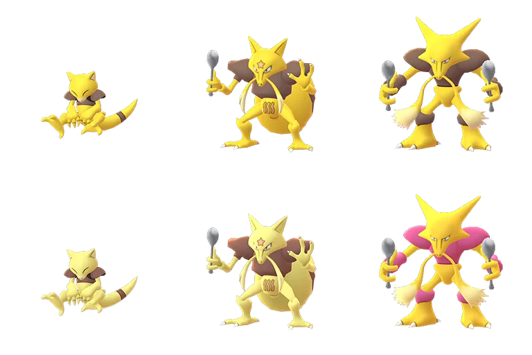 Pokémon GO: How to Get Shiny Abra, Kadabra, and Alakazam