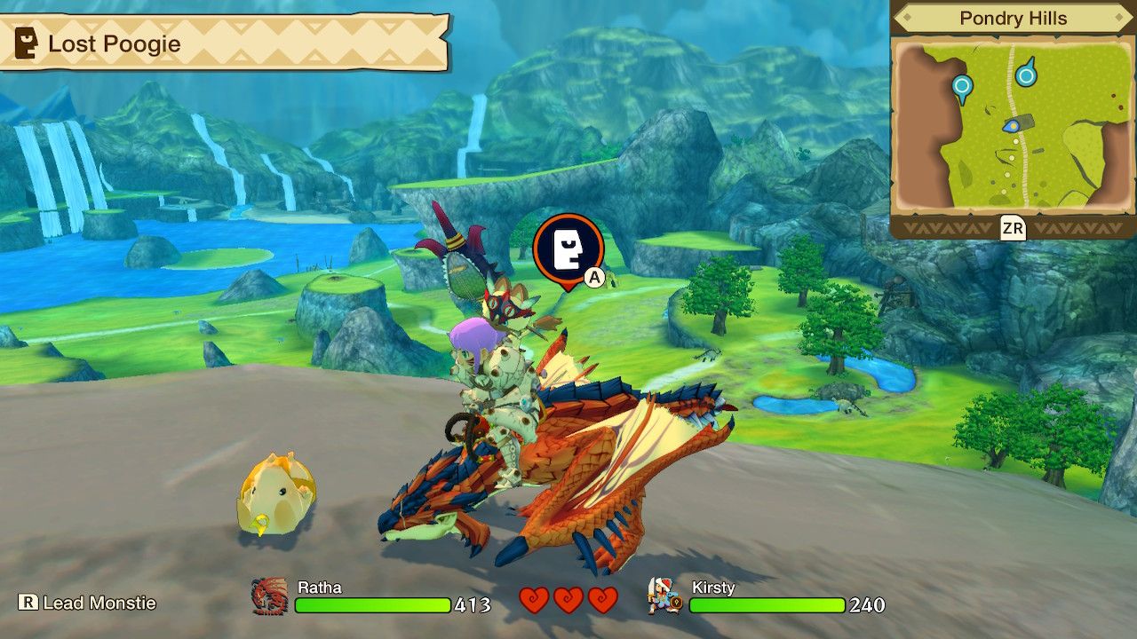 Monster Hunter Stories 100 Lost Poogies Location Guide