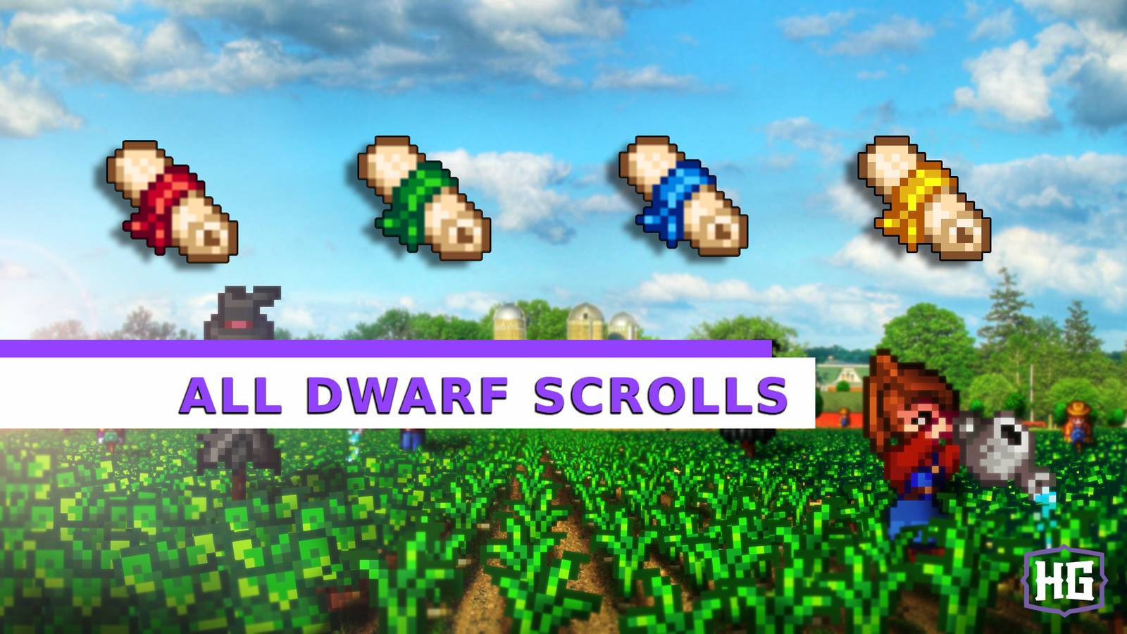 Stardew Valley: How to Get All Dwarf Scrolls