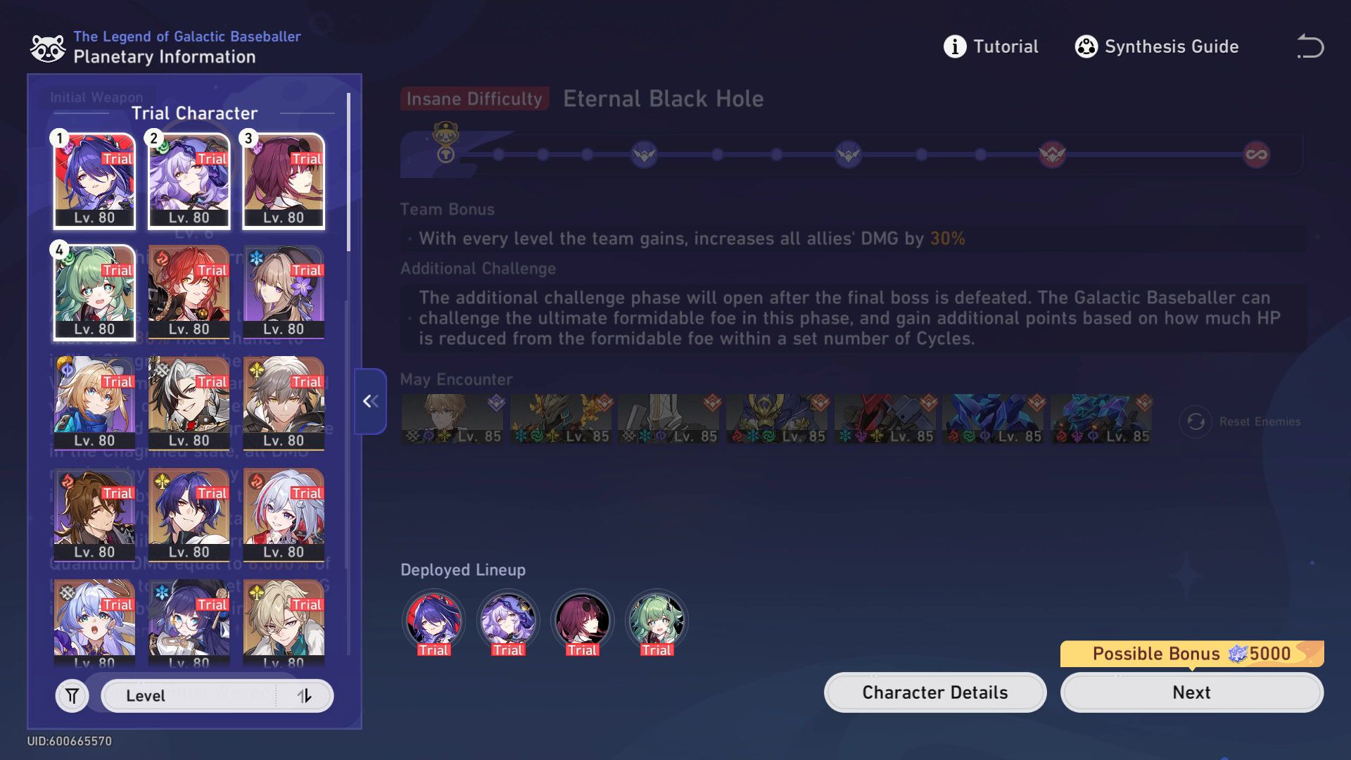 Honkai: Star Rail - The Legend of the Galactic Baseballer Guide
