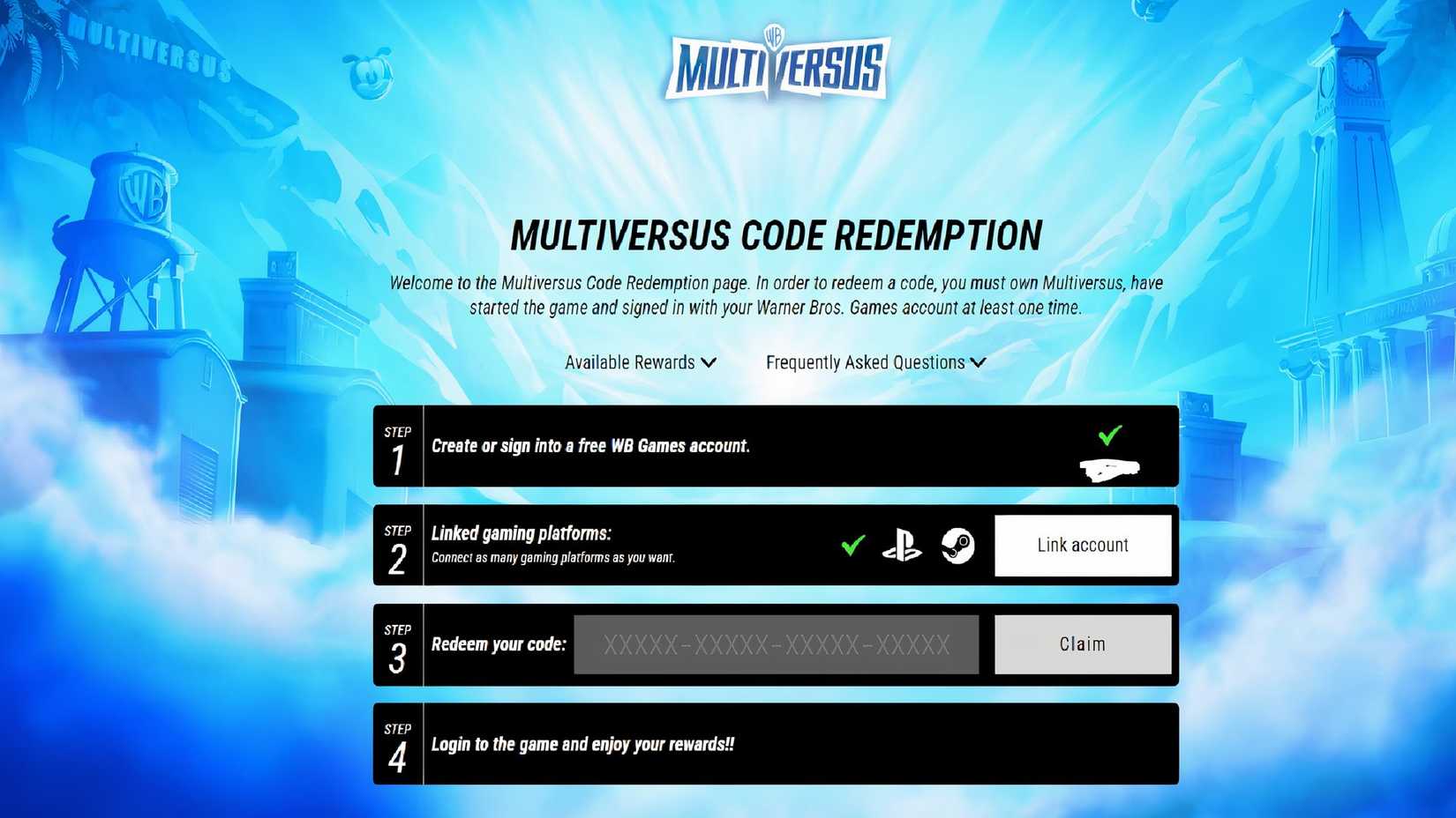 How to Redeem Codes in MultiVersus