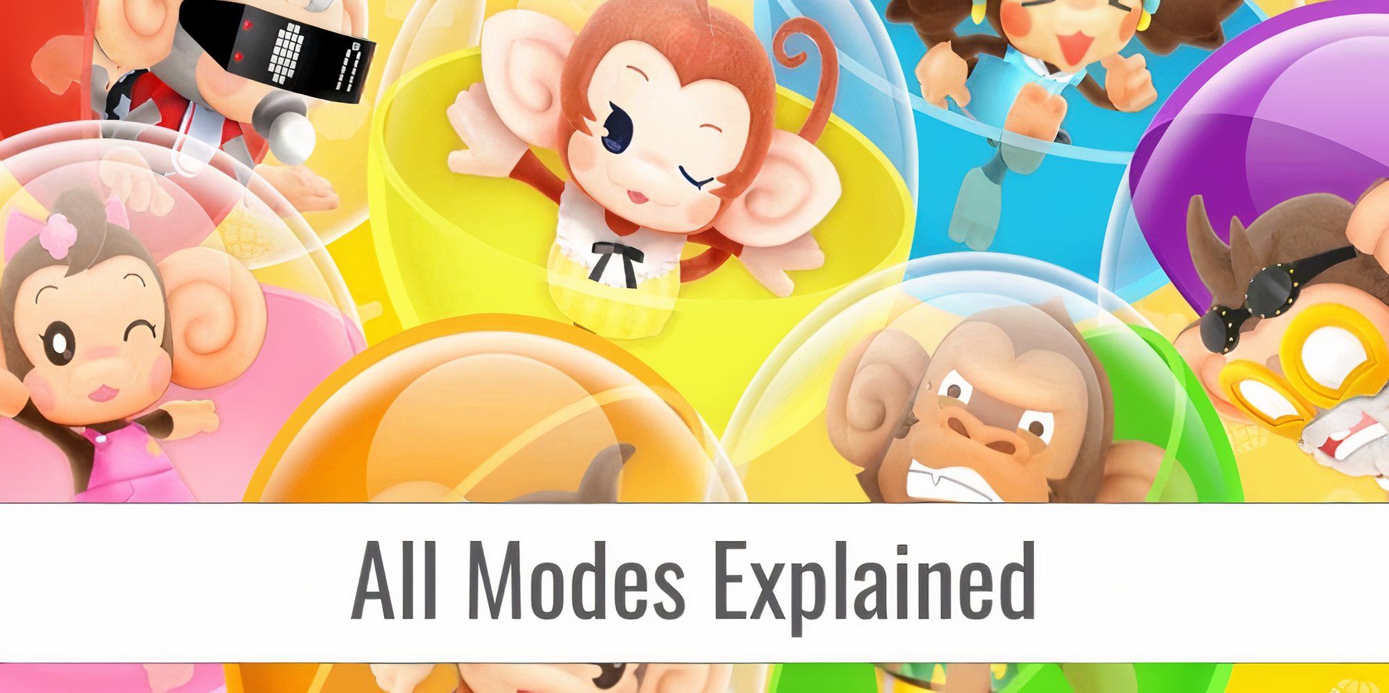 Super Monkey Ball Banana Rumble Modes Explained