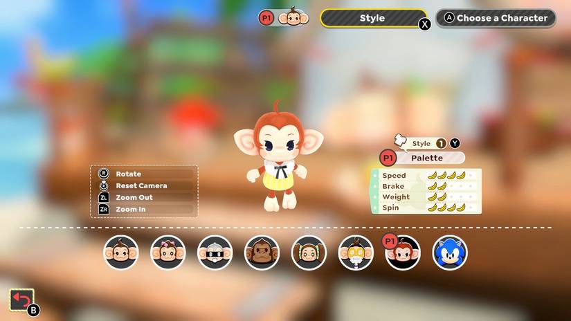 super monkey ball monkey names