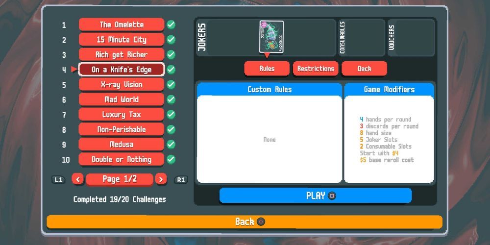 Balatro Challenge Mode Guide