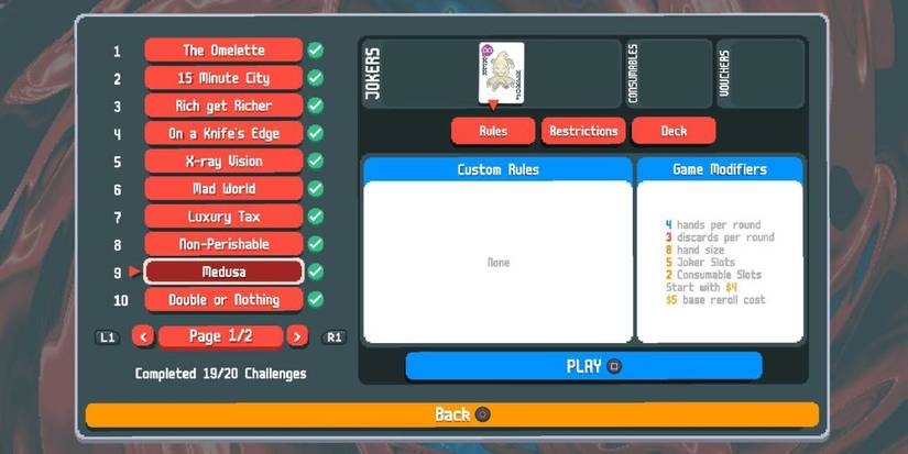 Balatro Challenge Mode Guide