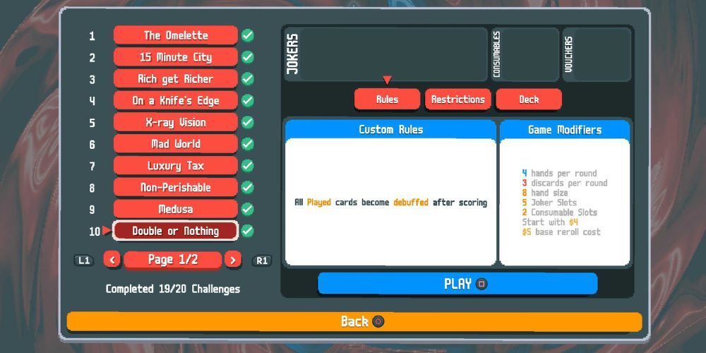 Balatro Challenge Mode Guide