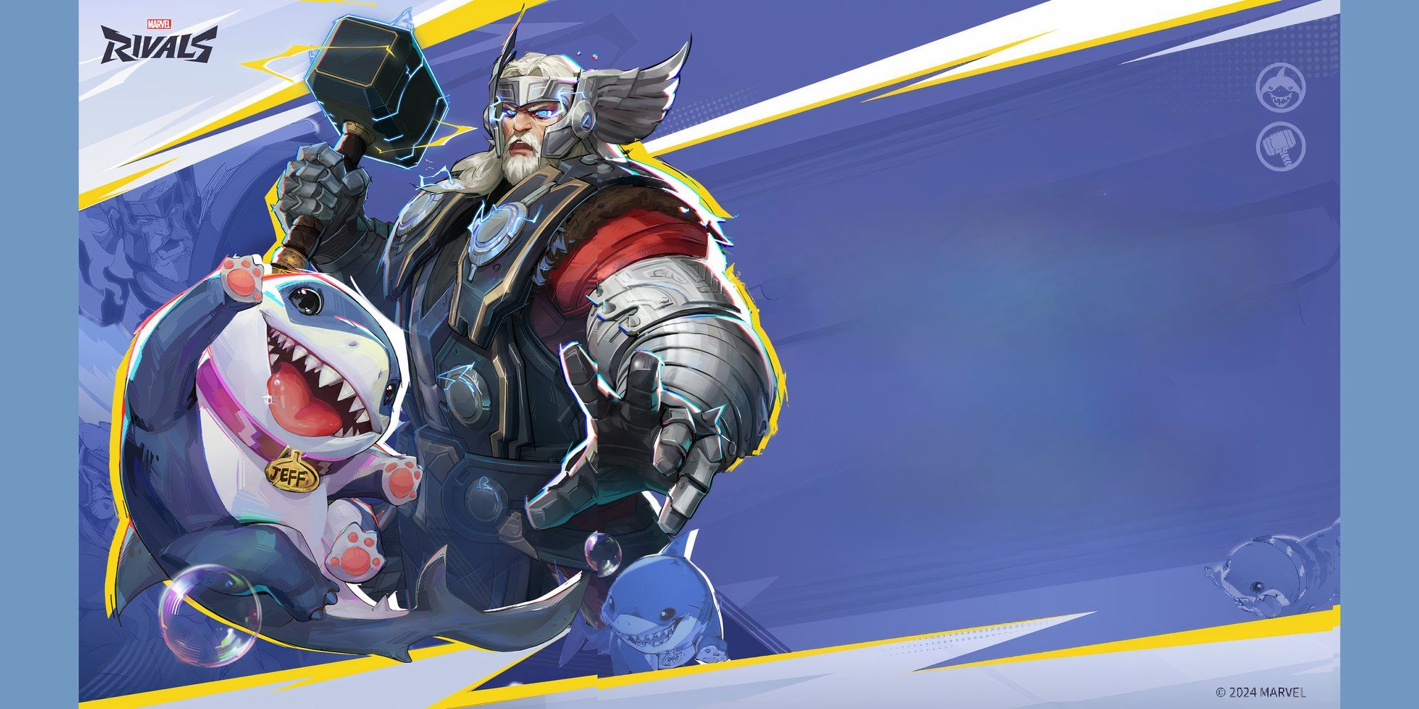 What are Jeff the Land Shark and Thor's Abilities in Marvel Rivals?