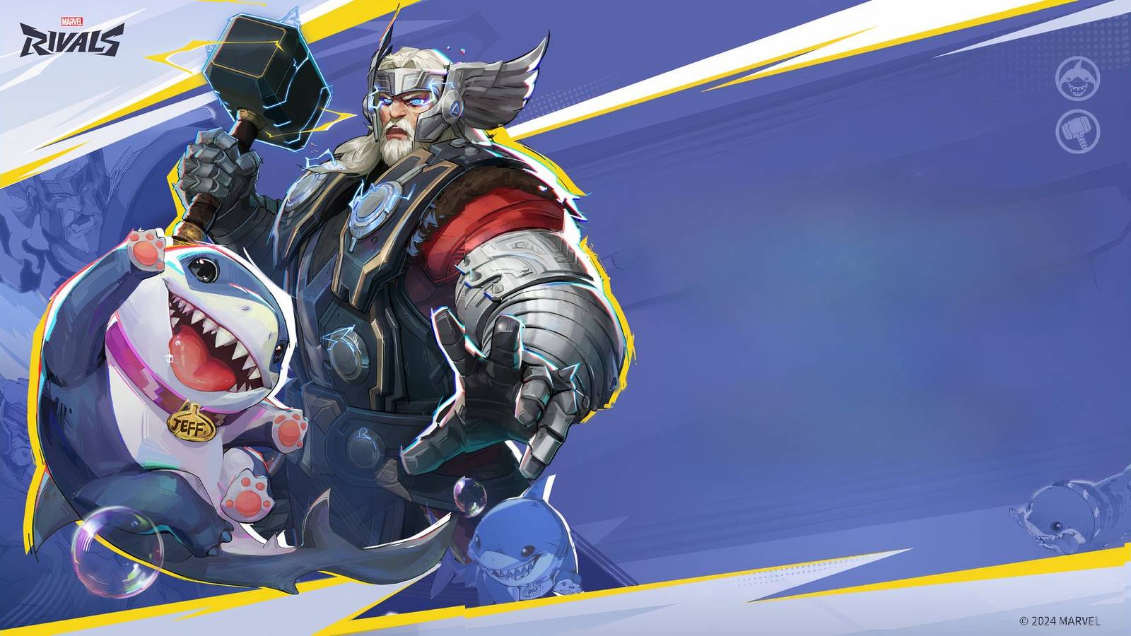 What are Jeff the Land Shark and Thor's Abilities in Marvel Rivals?