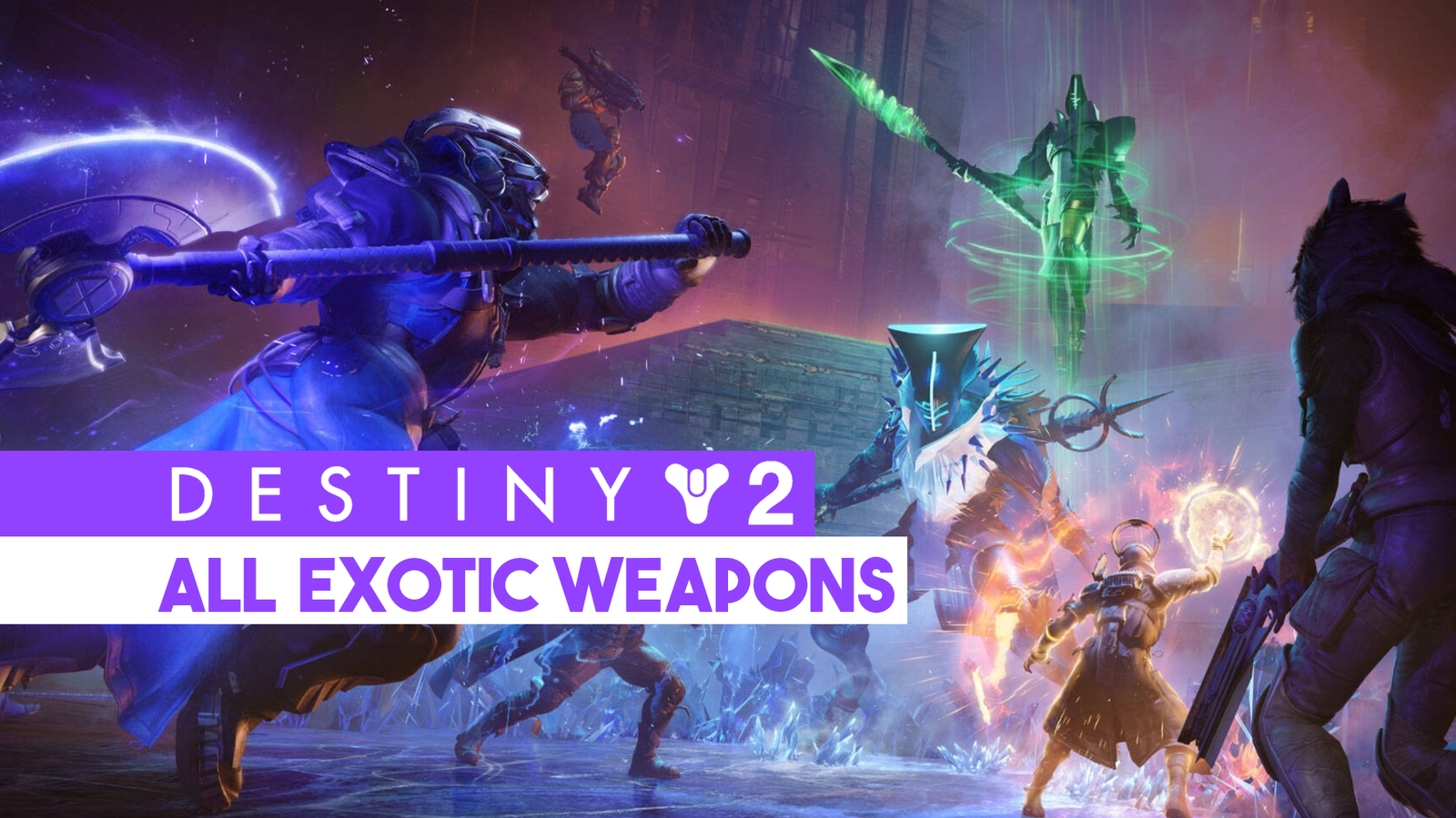 All Exotic Weapons | Destiny 2