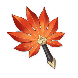 Red Feather Fan | Genshin Impact | Hardcore Gamer