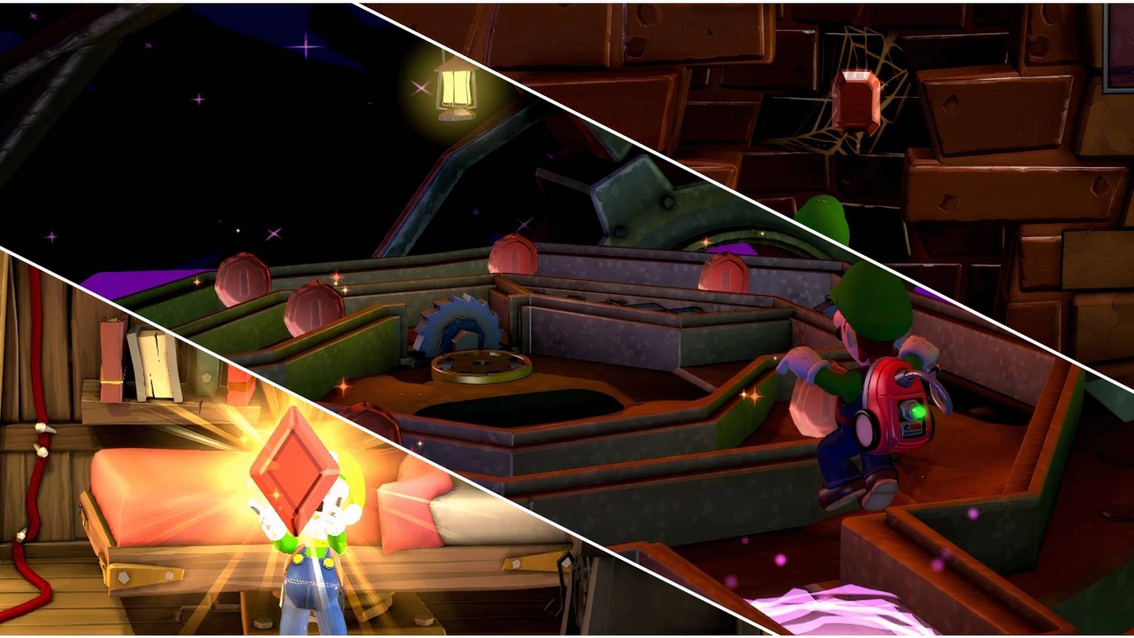 路易吉洋楼 2 HD：所有旧发条宝石地点 - Recmg.com