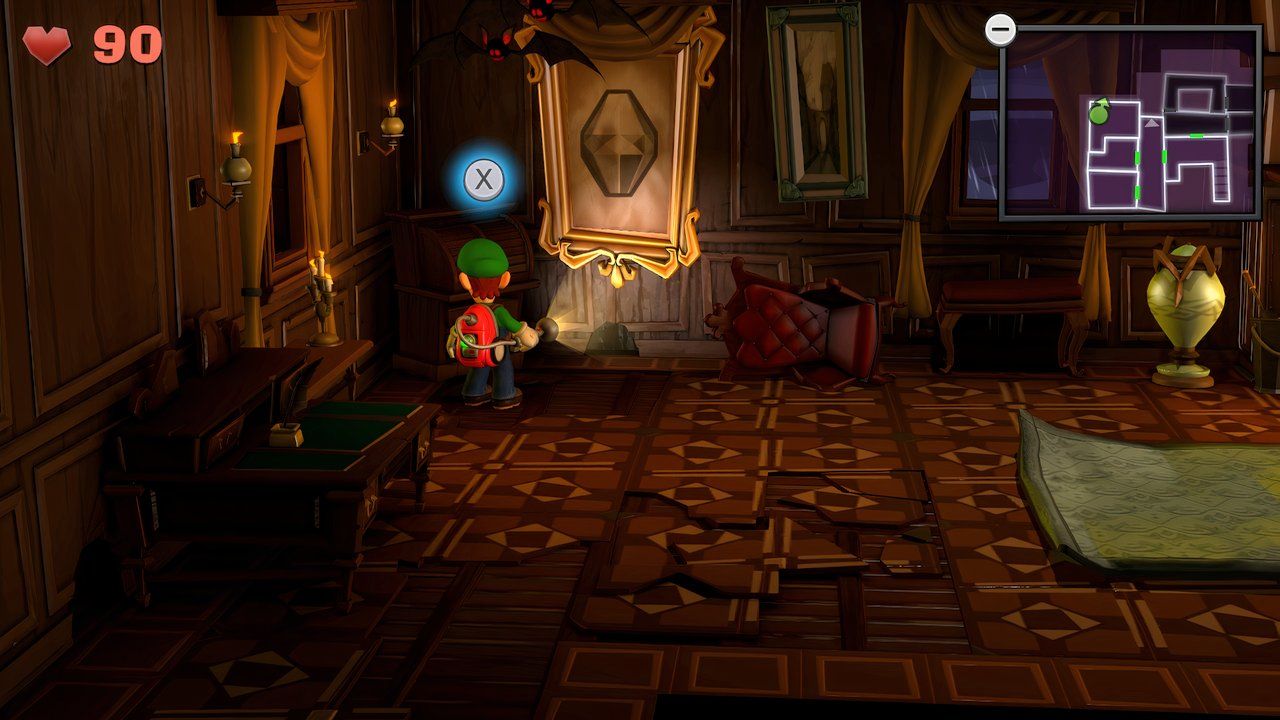 All Gloomy Manor Gem Locations Luigi’s Mansion 2 HD