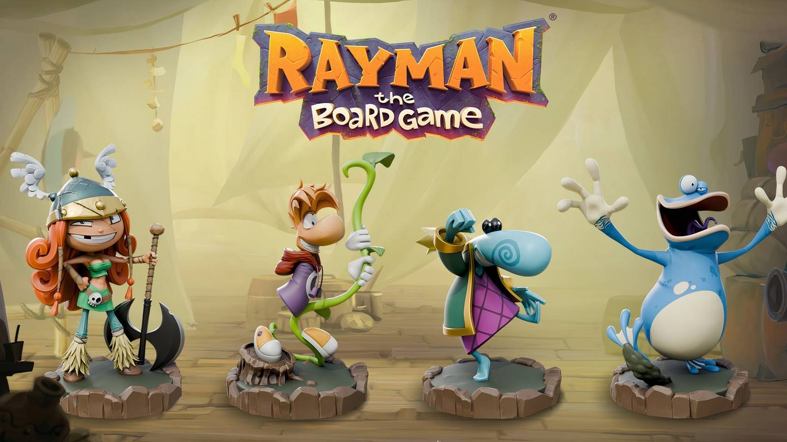 Detailed Rayman The Board Game Figures Revealed