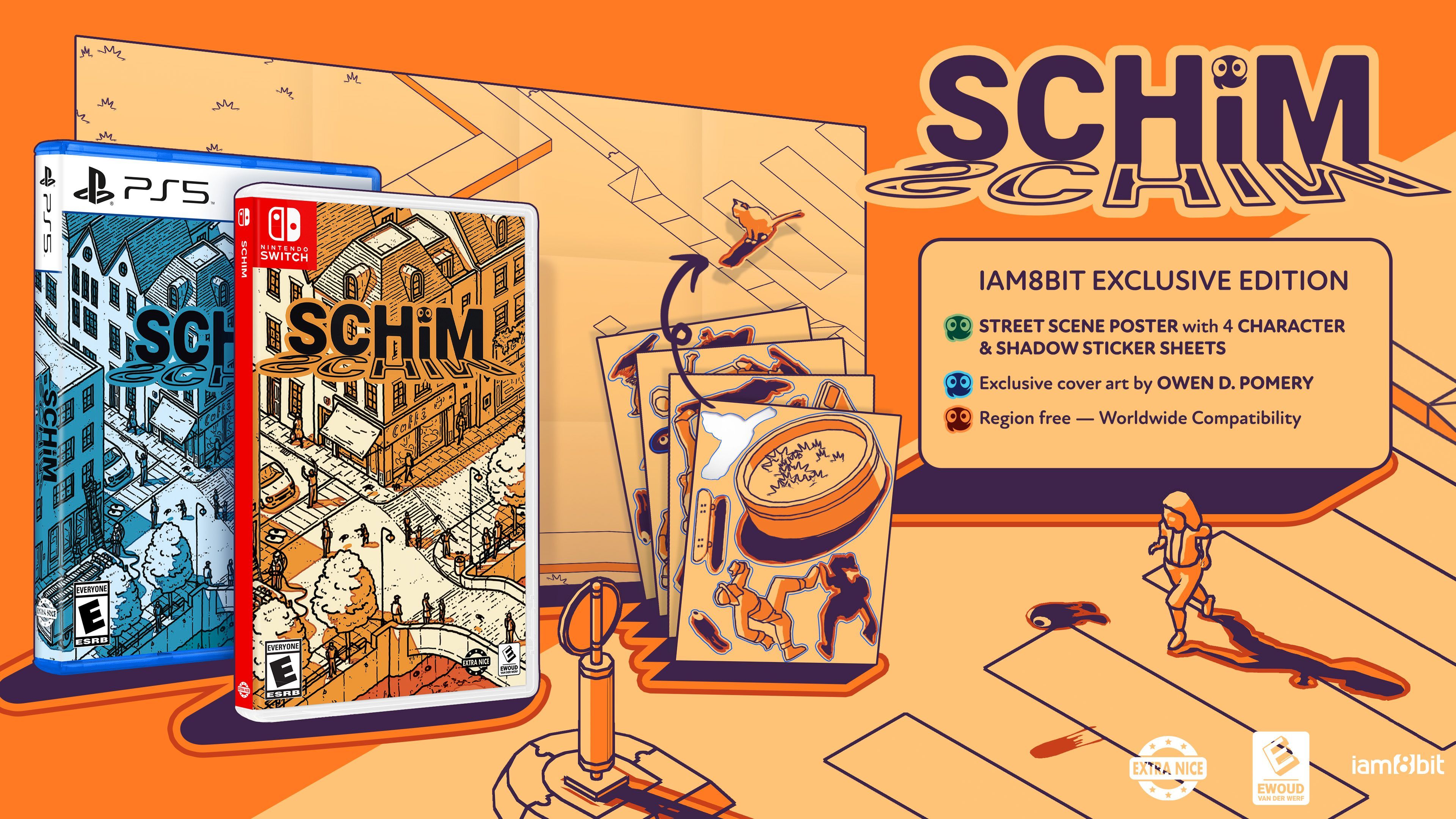 Shadowy Puzzler Schim Teams with iam8bit for Physical Editions