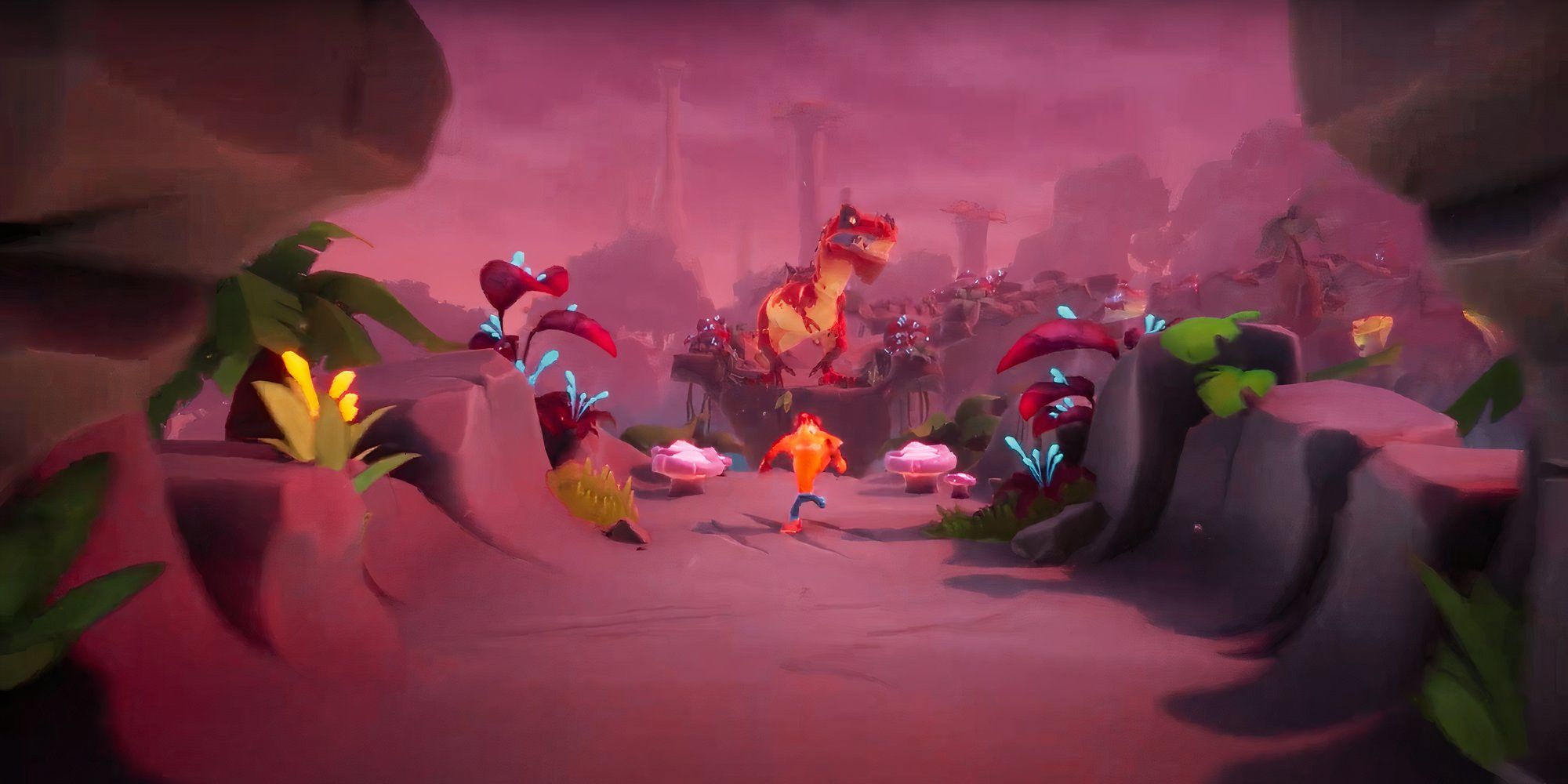 Crash Bandicoot 4: It's About Time Dino Dash Level