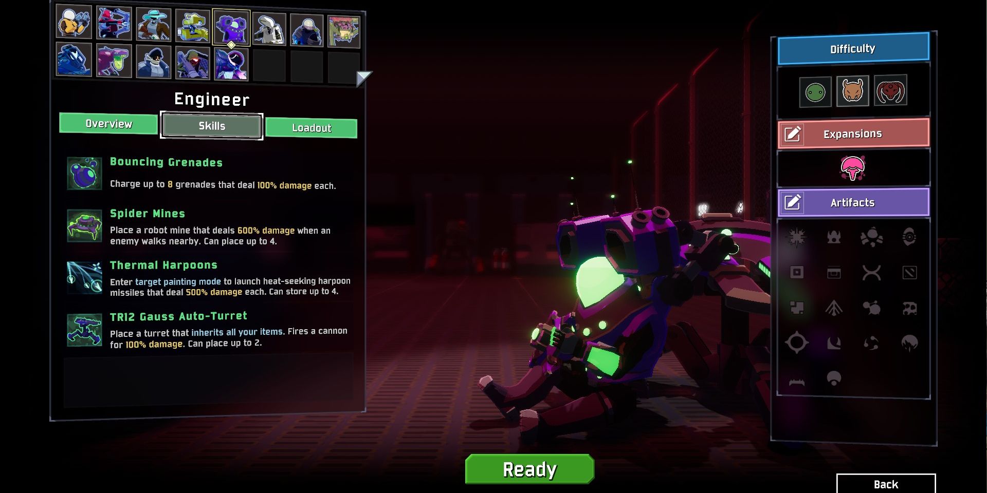 Every Character In Risk Of Rain 2