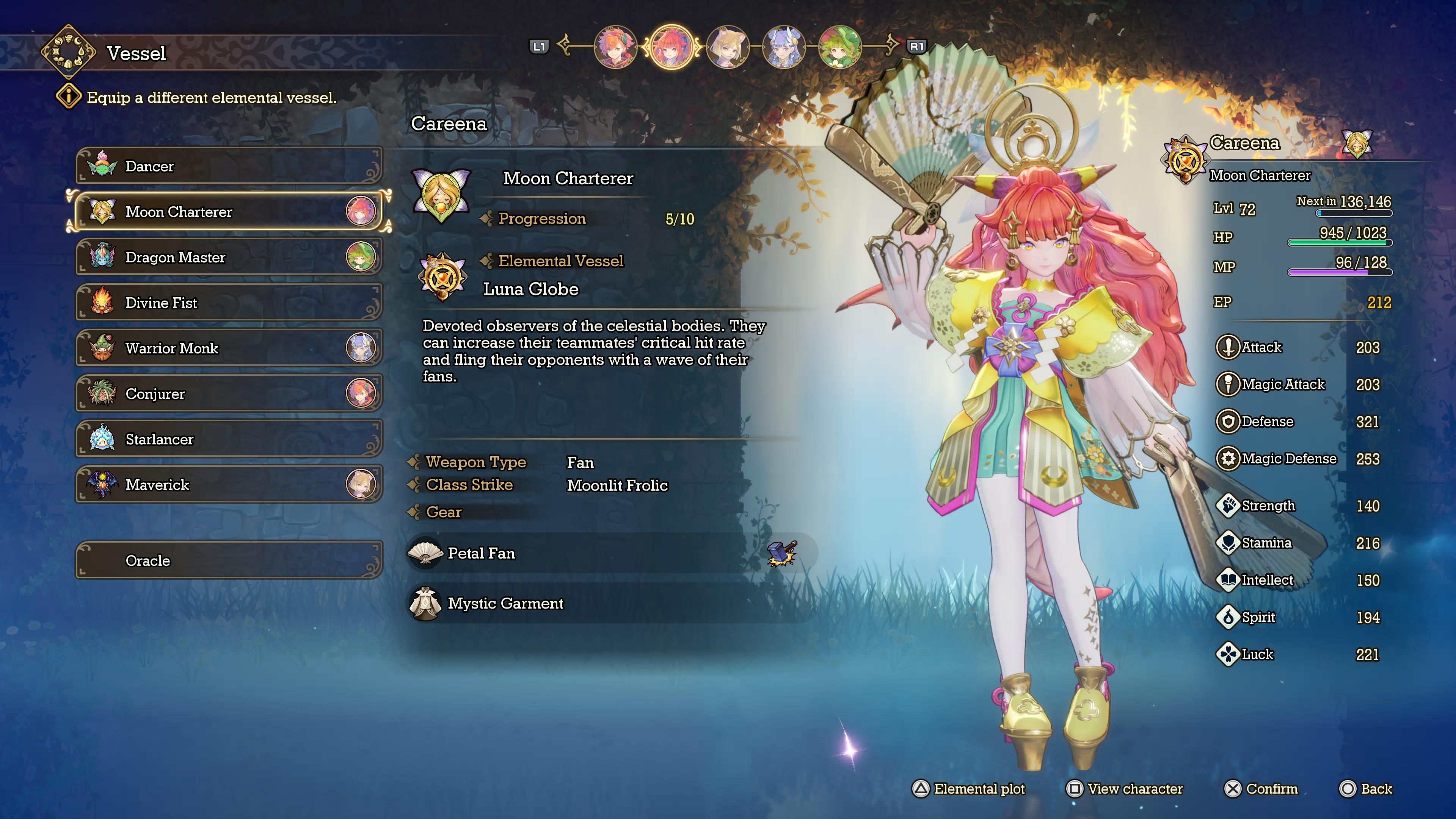 Visions of Mana: Careena Class Guide