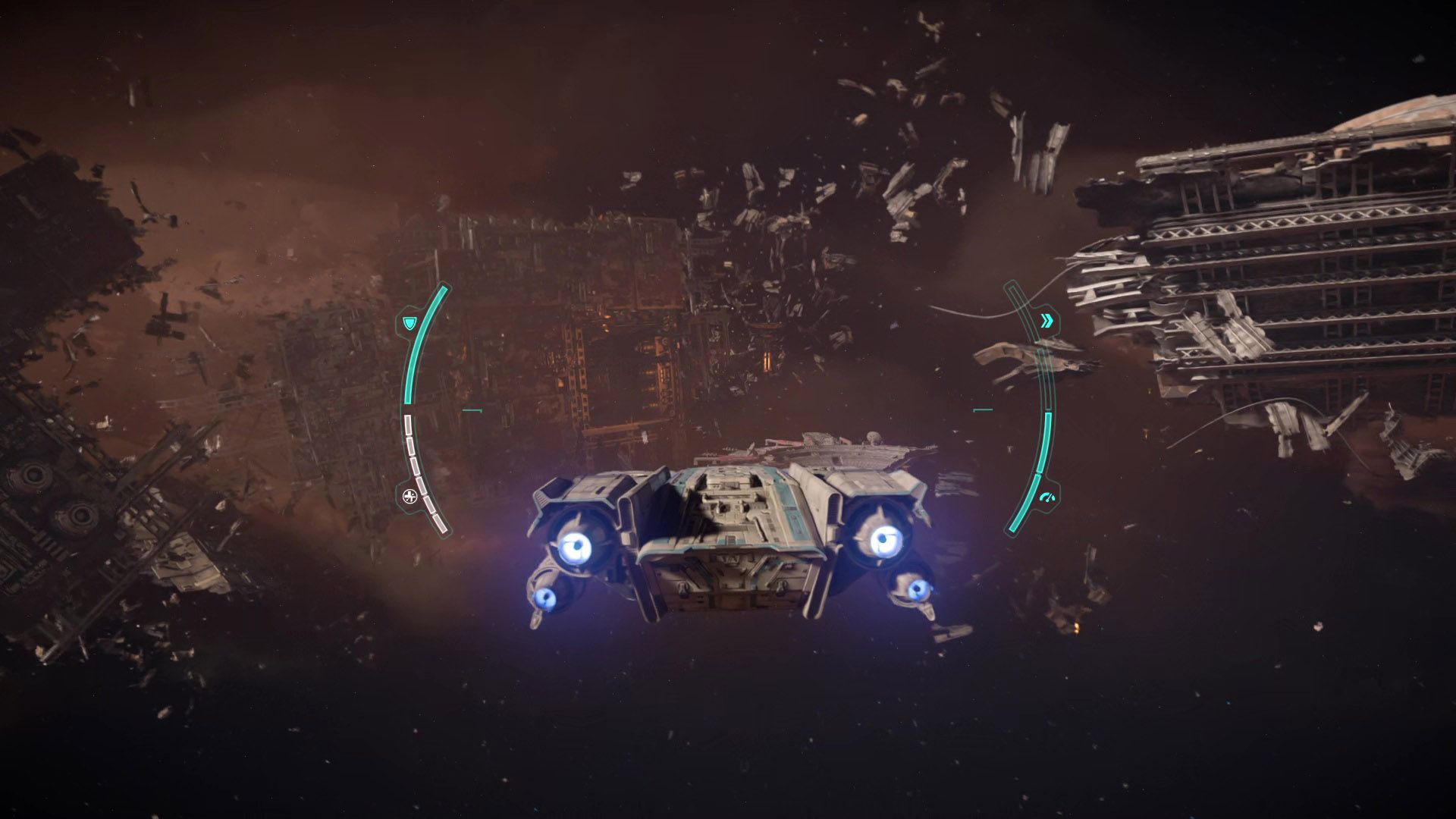 Star Wars Outlaws - Space Combat Gameplay