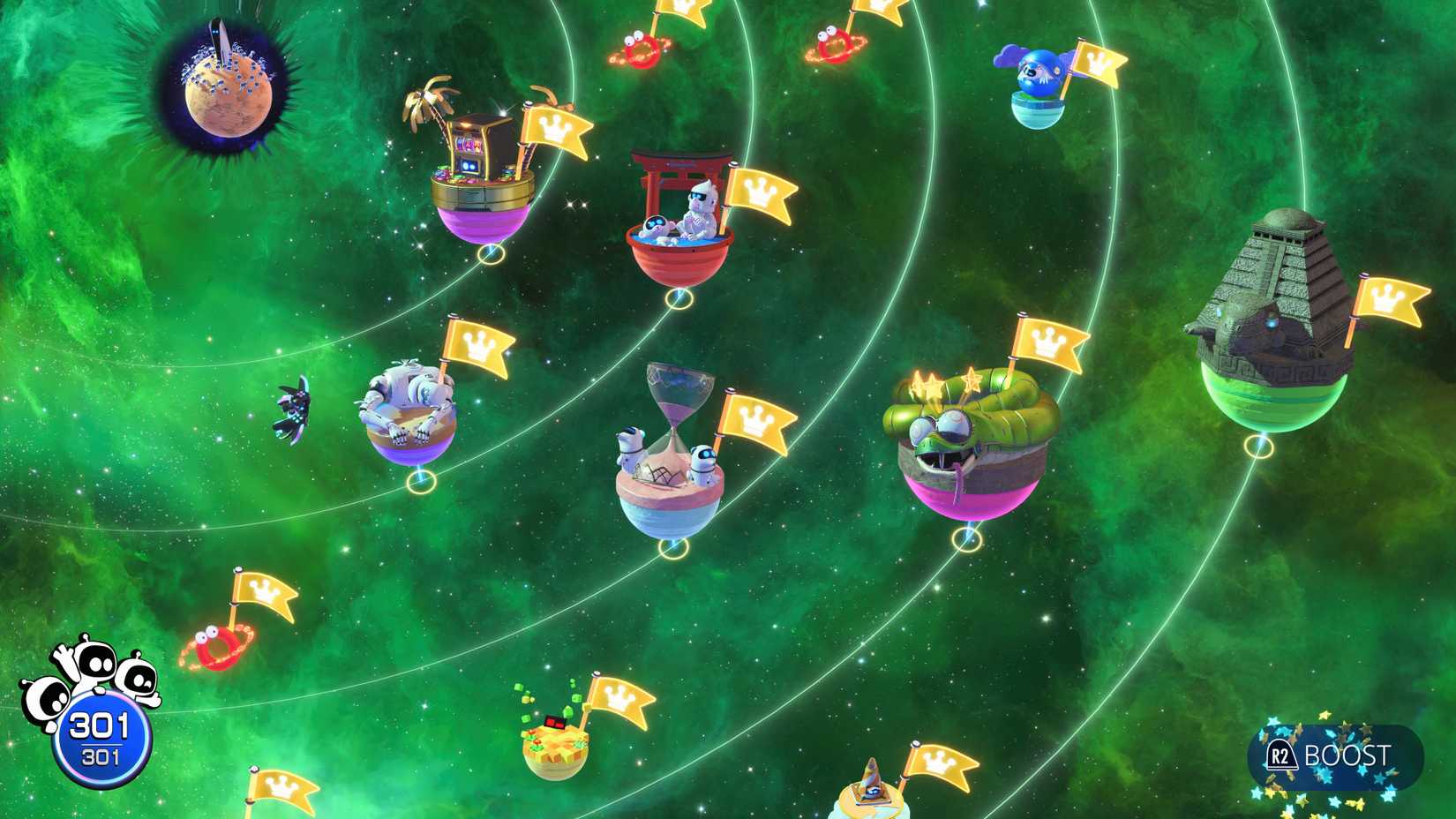 All Unlockable Planets in Astro Bot