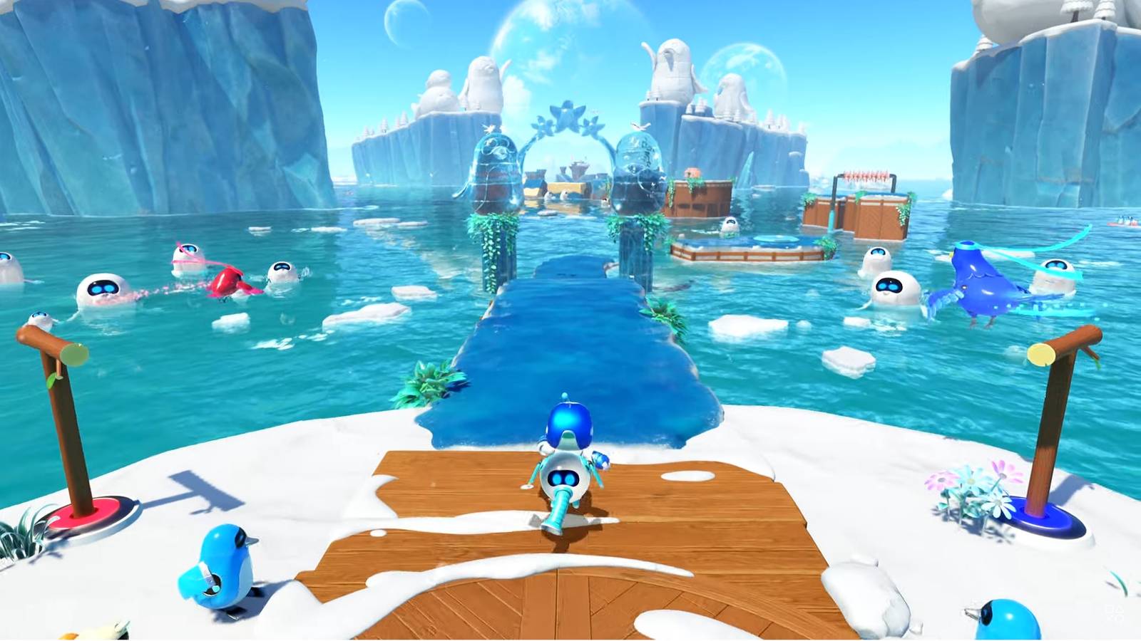 First Astro Bot Update Brings Speedrun Levels and Helldivers 2 Bots