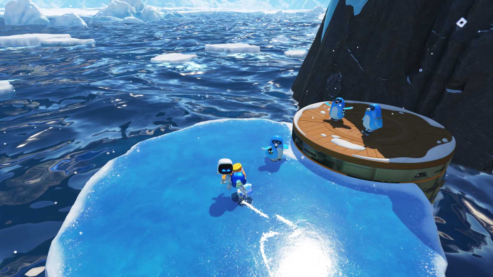 Astro Bot: All Bot Locations in Frozen Meal