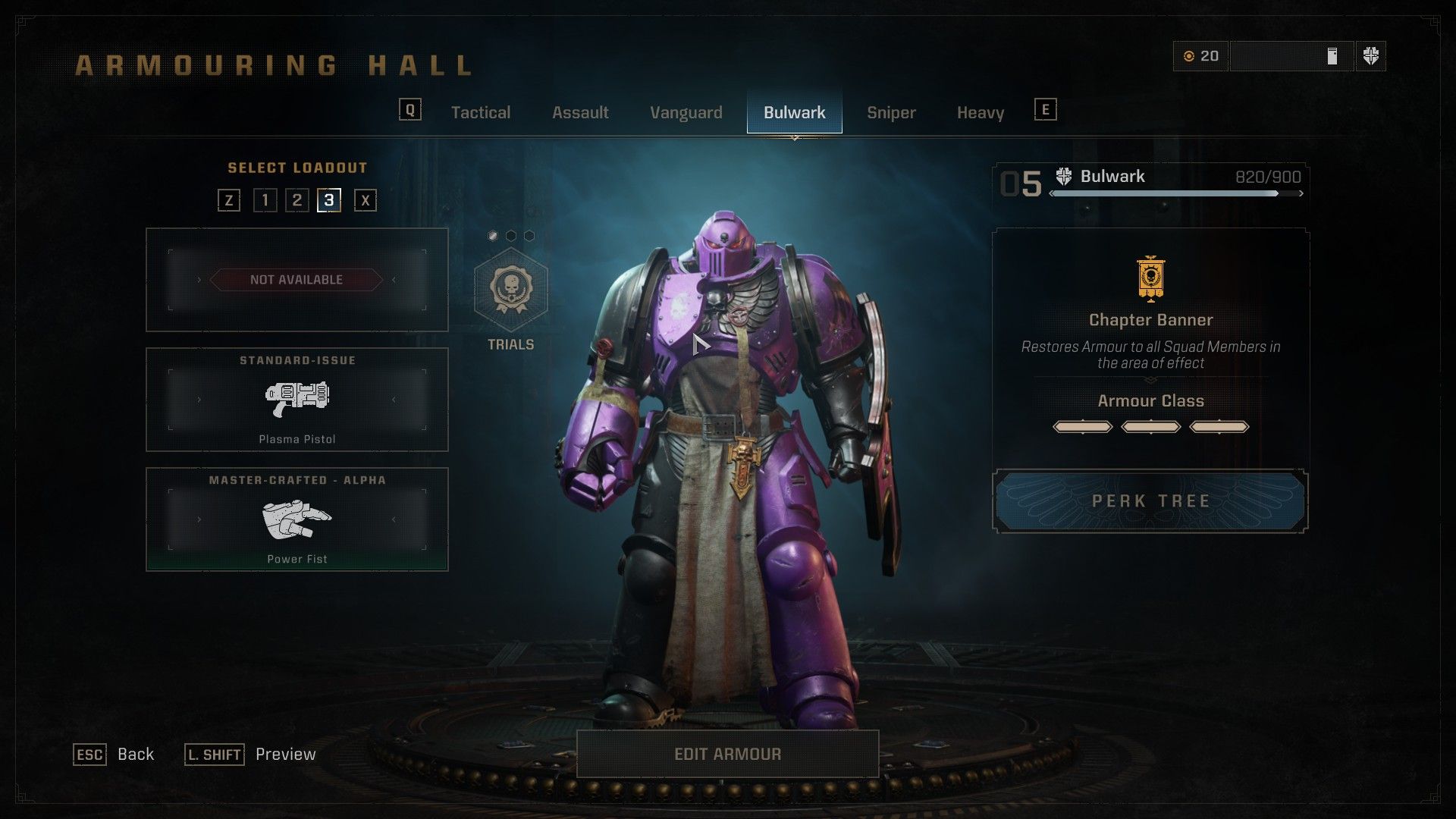 Warhammer 40,000 Space Marine 2: Bulwark Class Guide