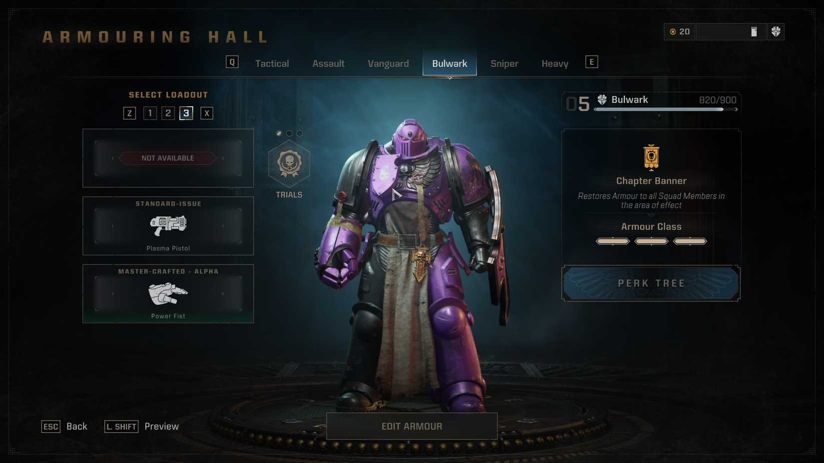 Warhammer 40,000 Space Marine 2: Bulwark Class Guide