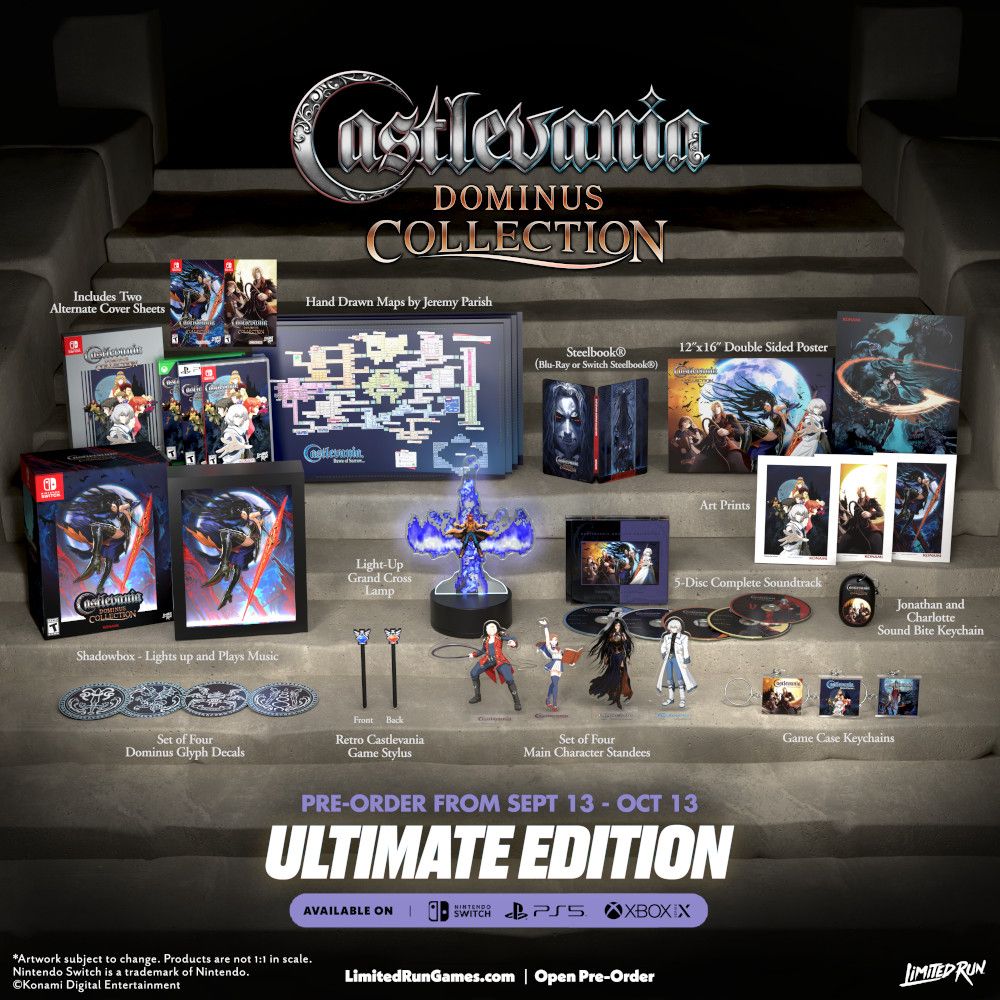 Castlevania Dominus Collection Physical Edition Available for Pre-Order ...
