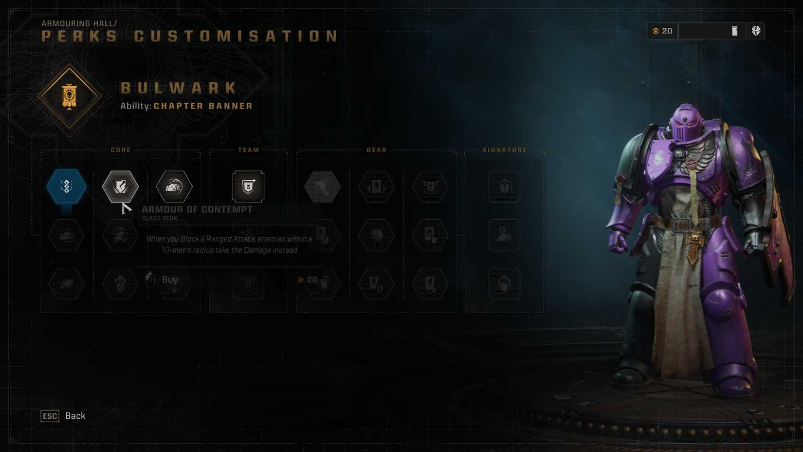 Warhammer 40,000 Space Marine 2: Bulwark Class Guide