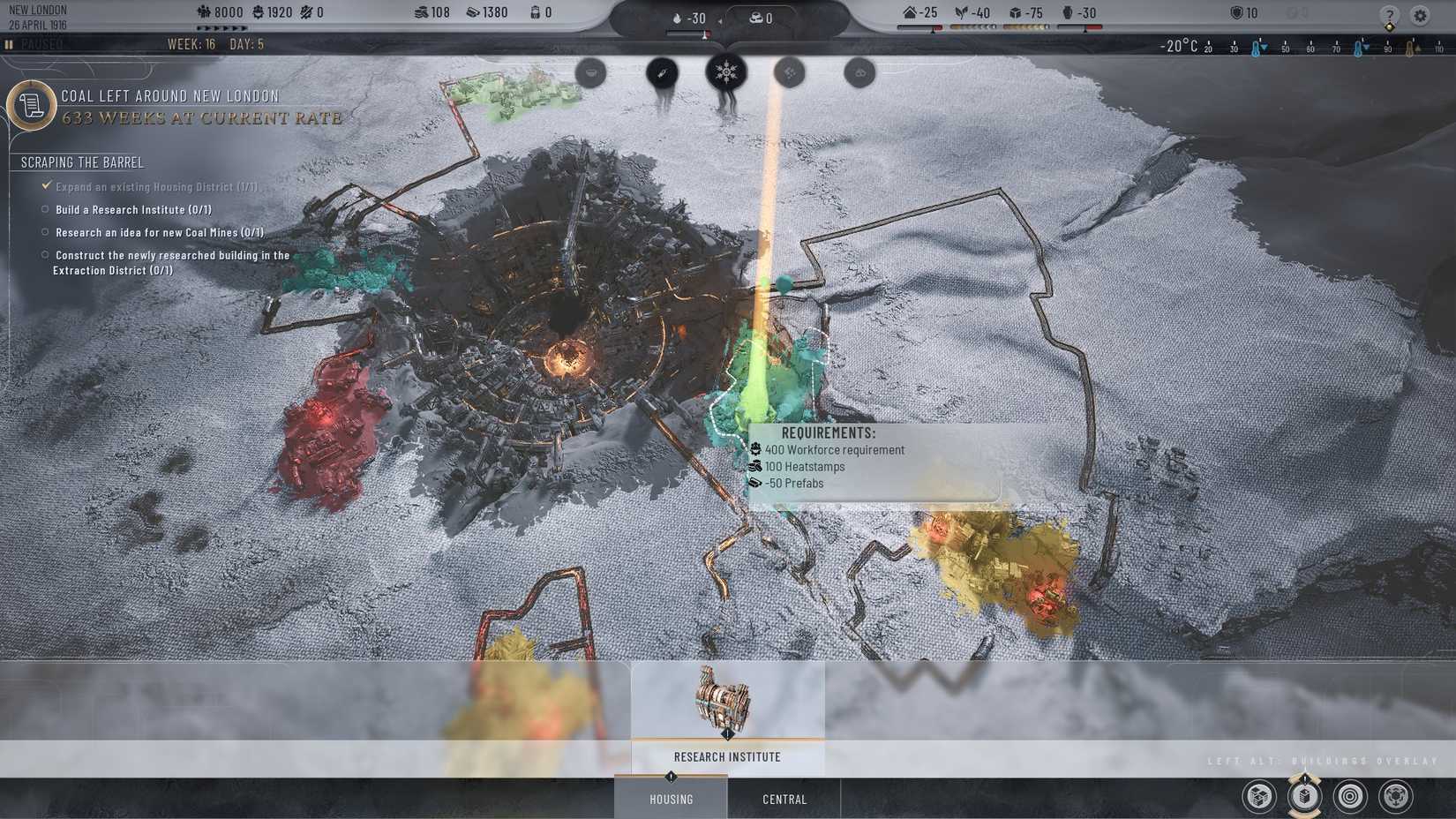 Frostpunk 2: How to Construct District Buildings