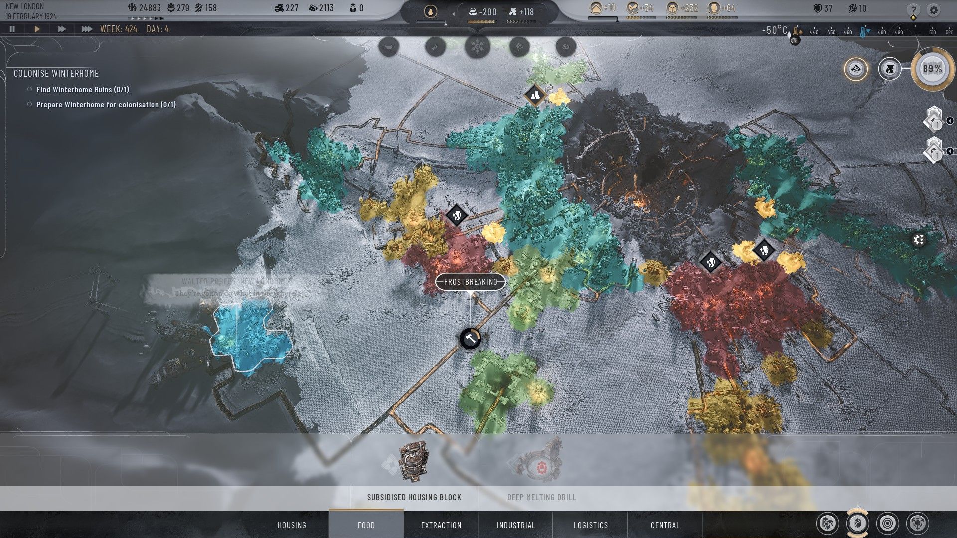 Frostpunk 2: How to Produce Goods
