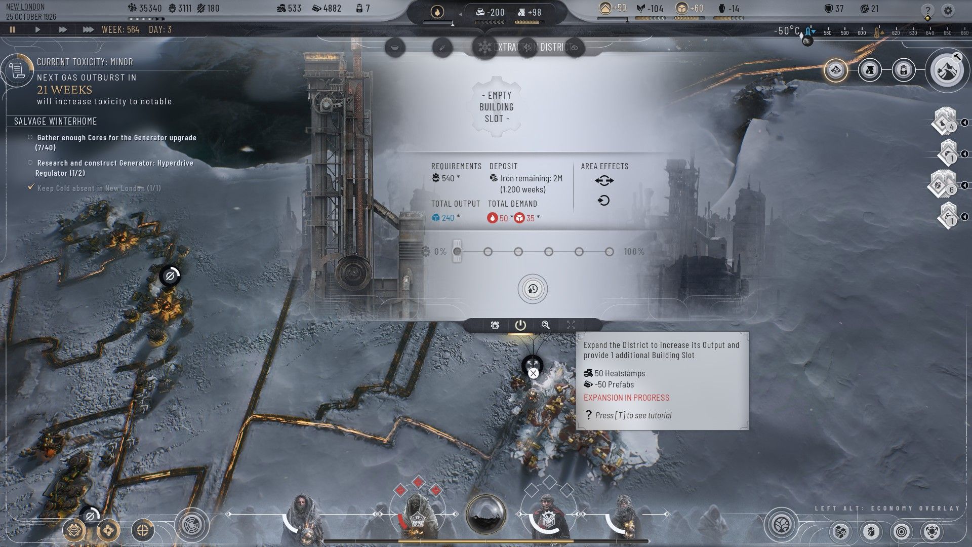 Frostpunk 2: How to Expand Districts
