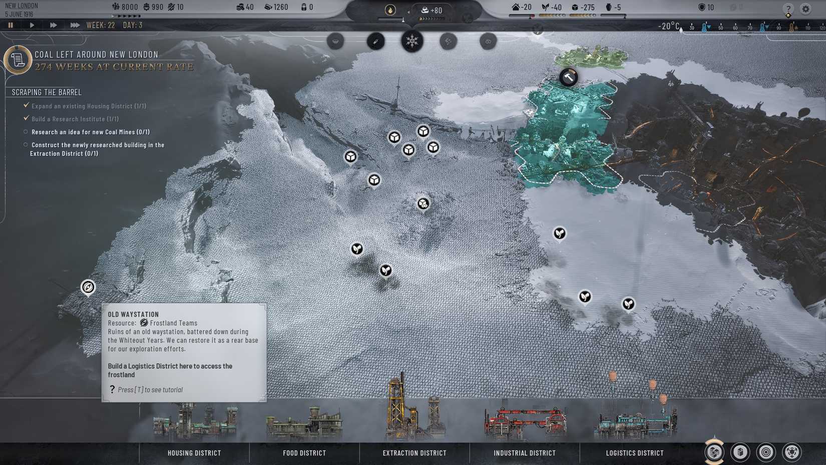 Frostpunk 2: How to Construct Logistics Districts