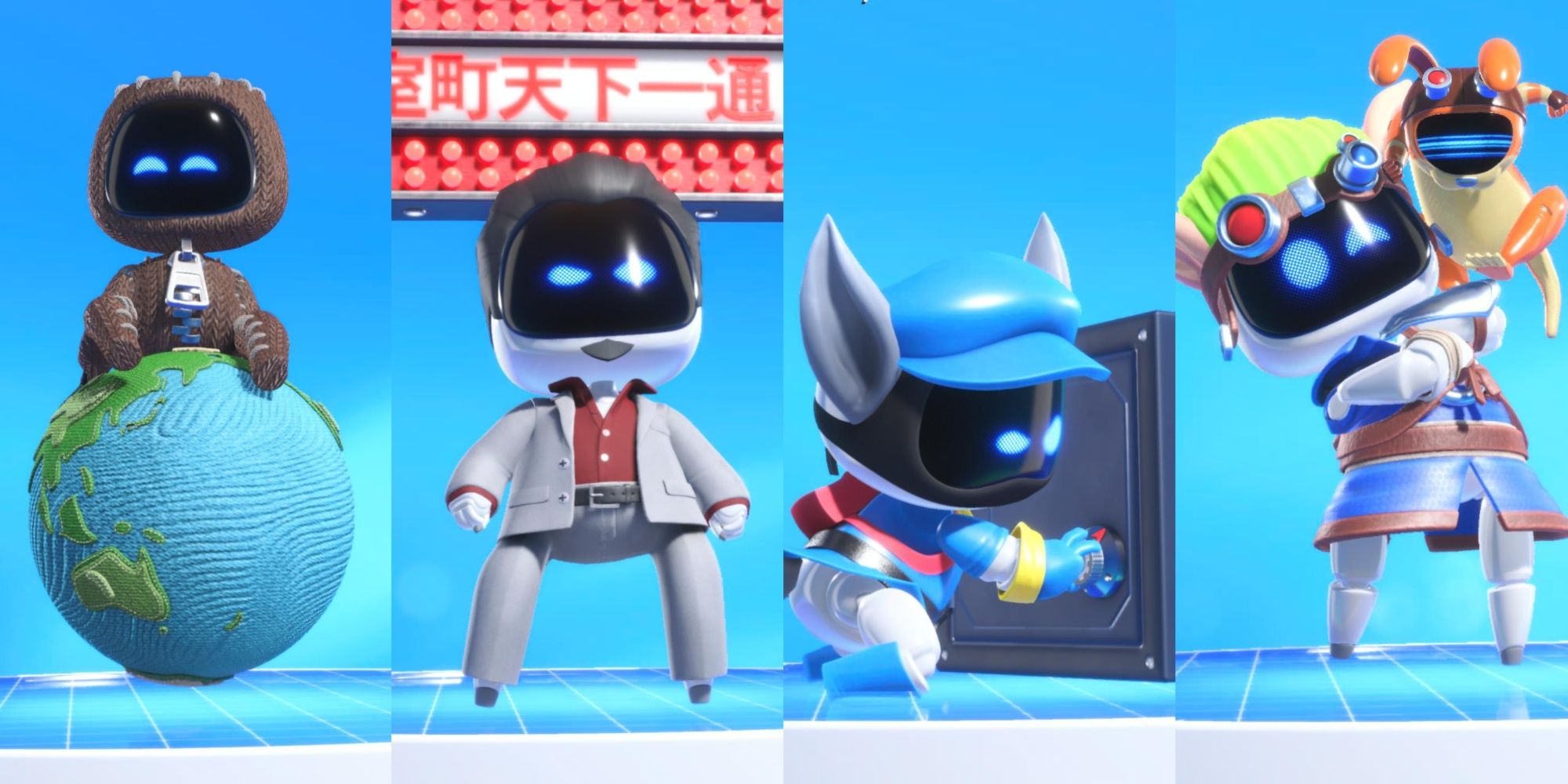 All Playstation Cameos V I P Bots In Astro Bot